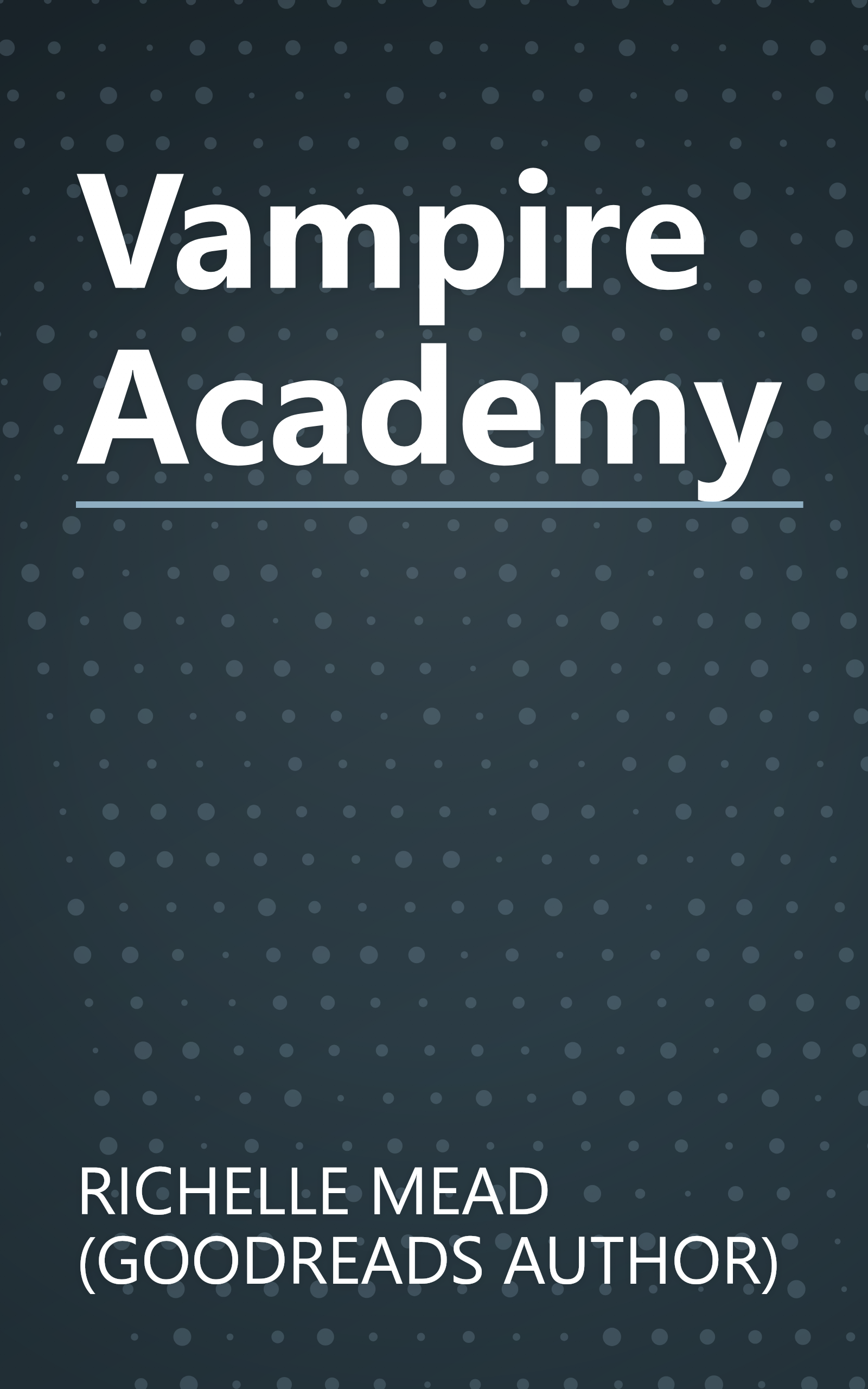 Vampire Academy book cover