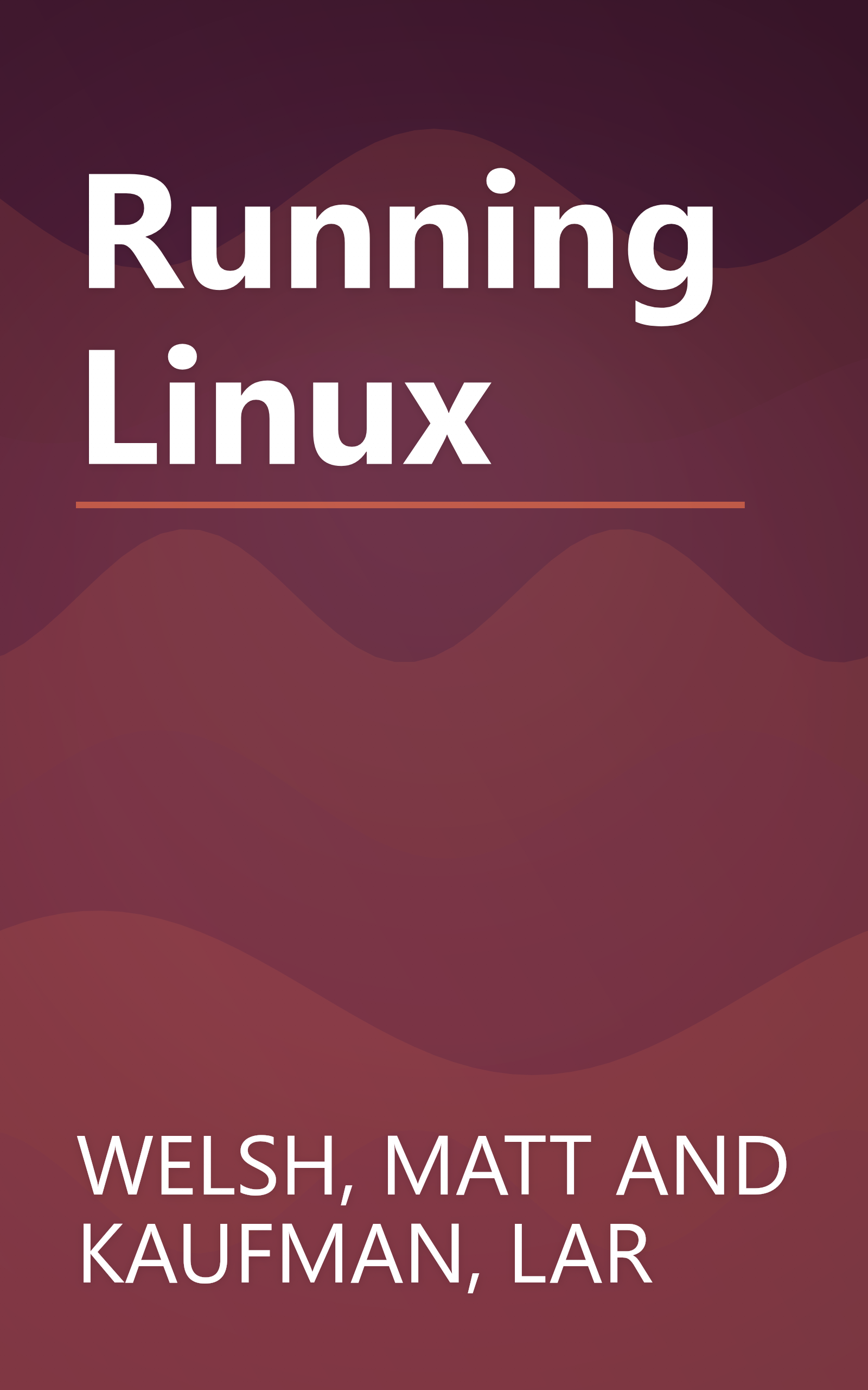 Running Linux book cover