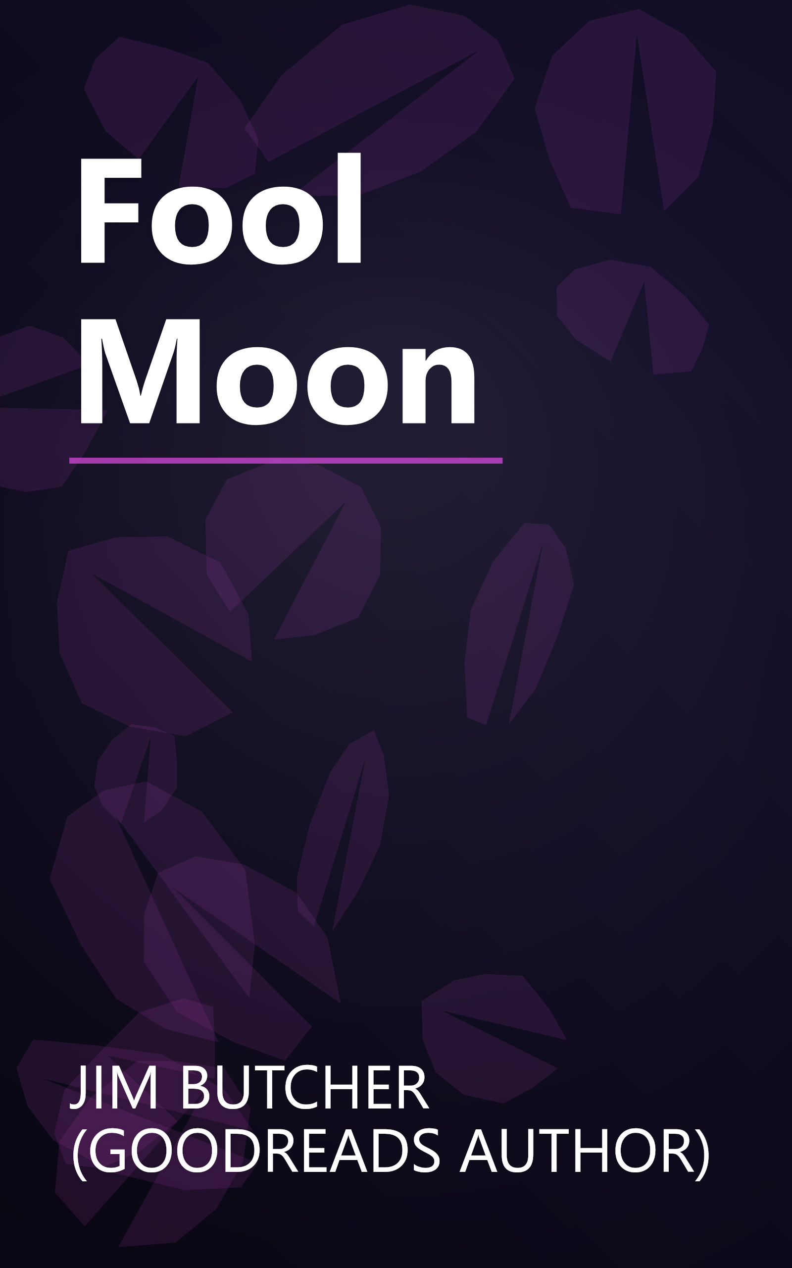 Fool Moon book cover