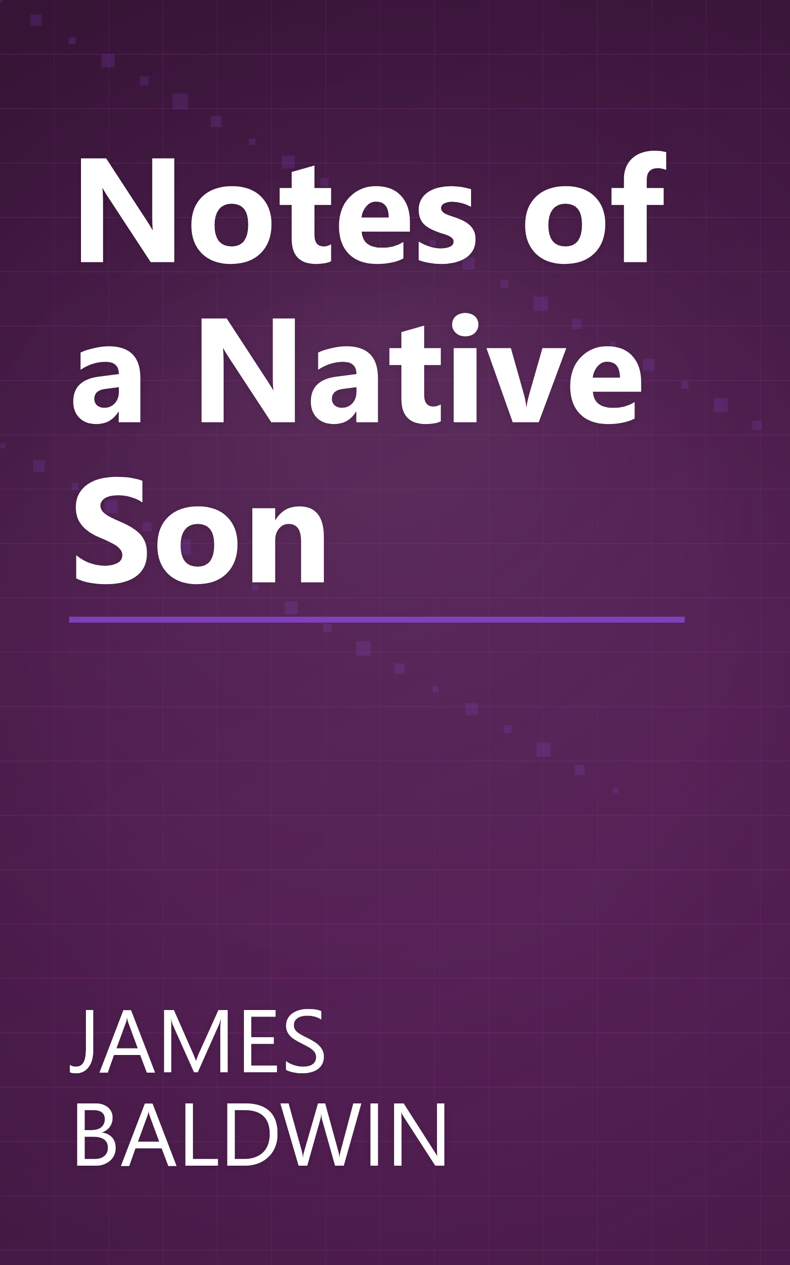 Notes of a Native Son book cover