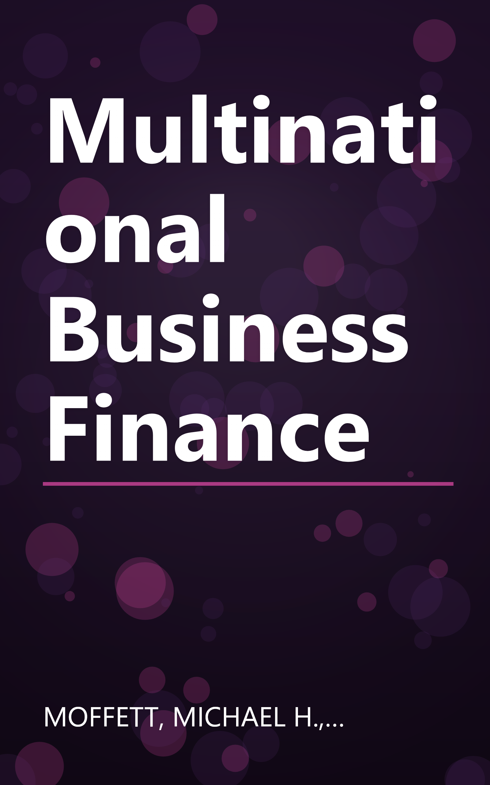 Multinational Business Finance book cover
