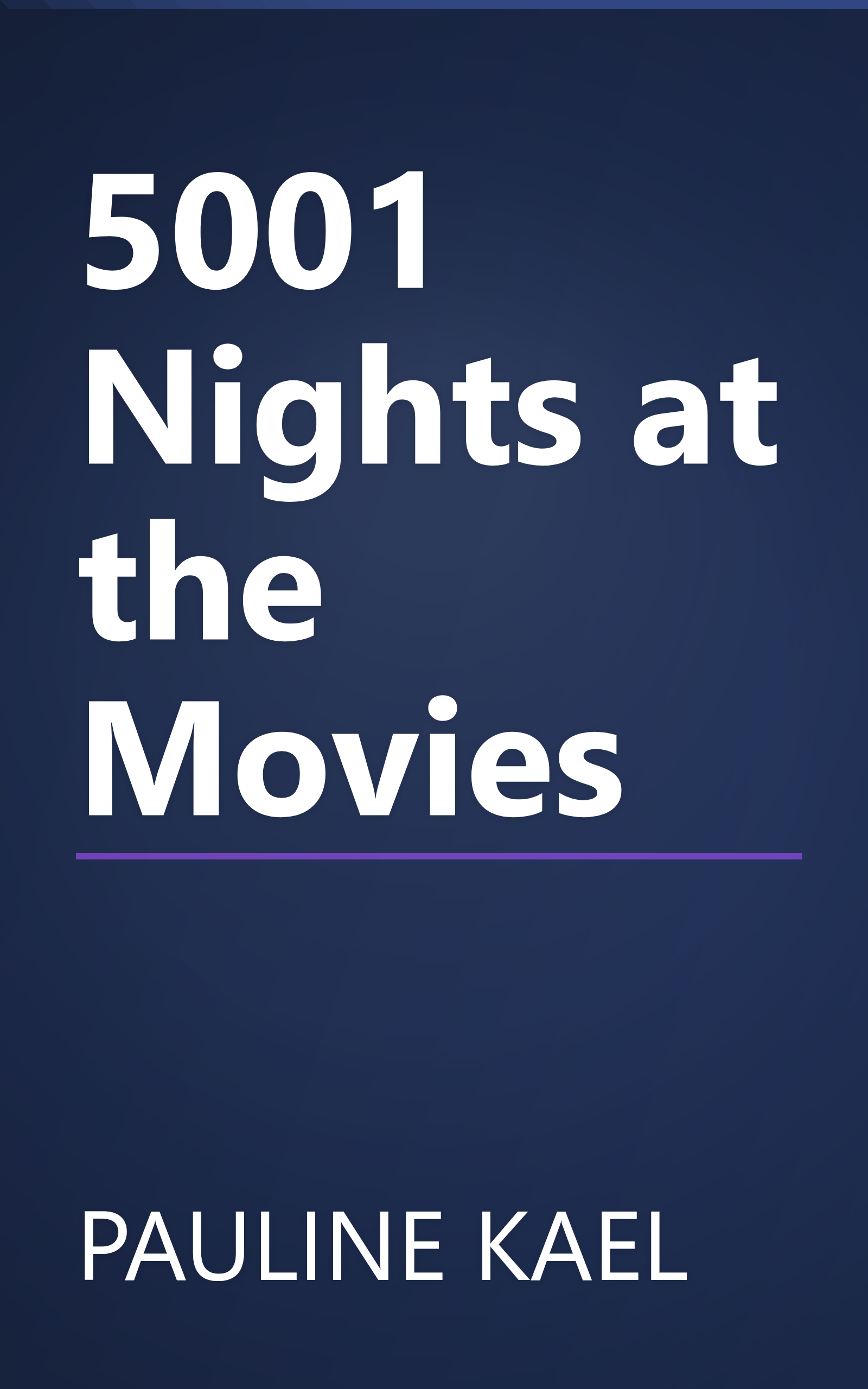 5001 Nights at the Movies book cover