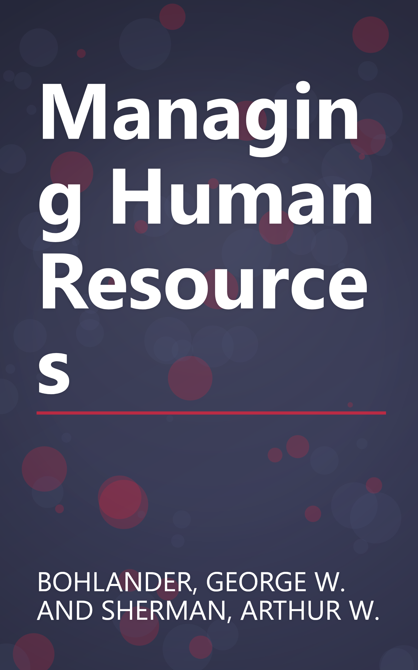Managing Human Resources book cover