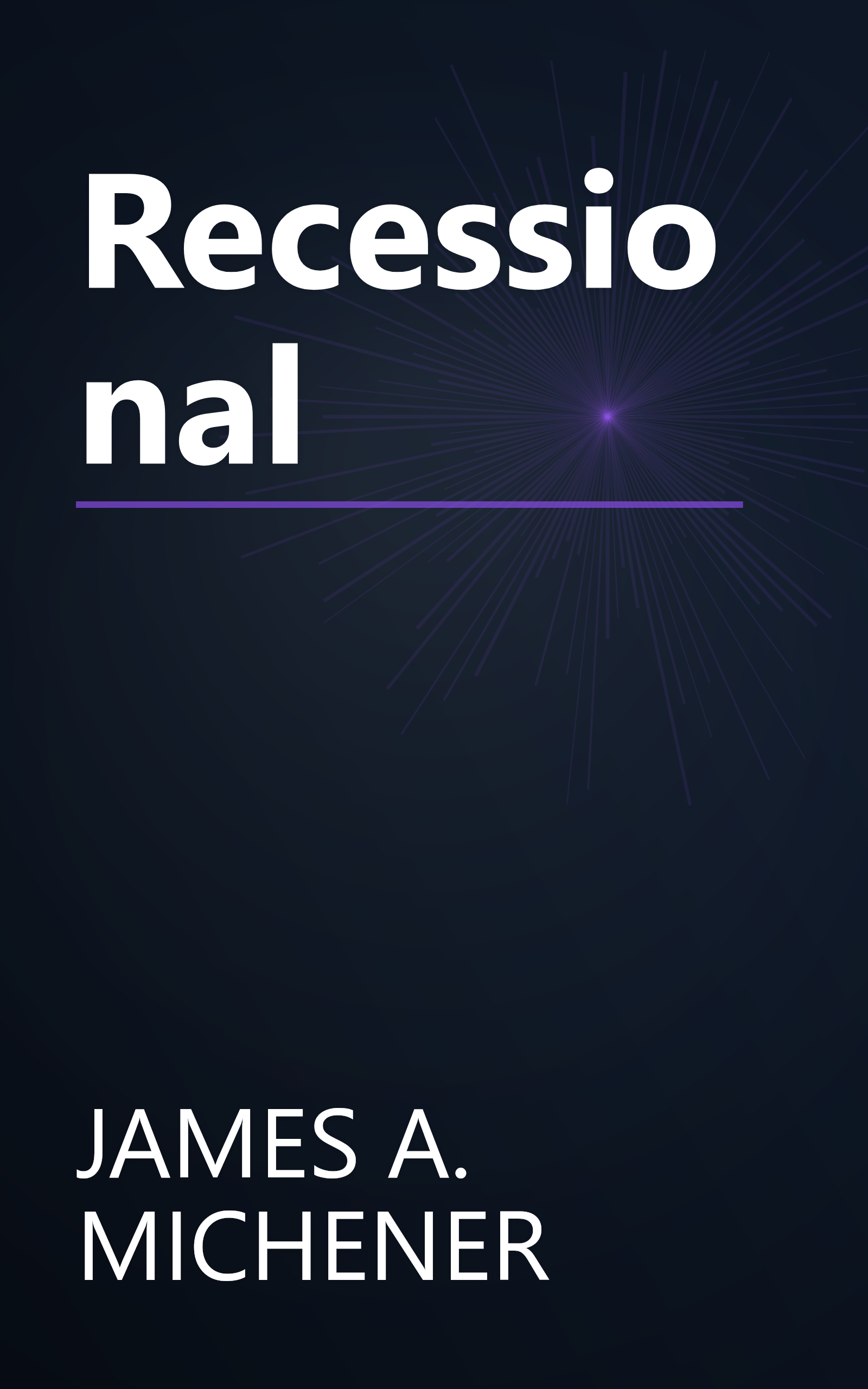 Recessional book cover