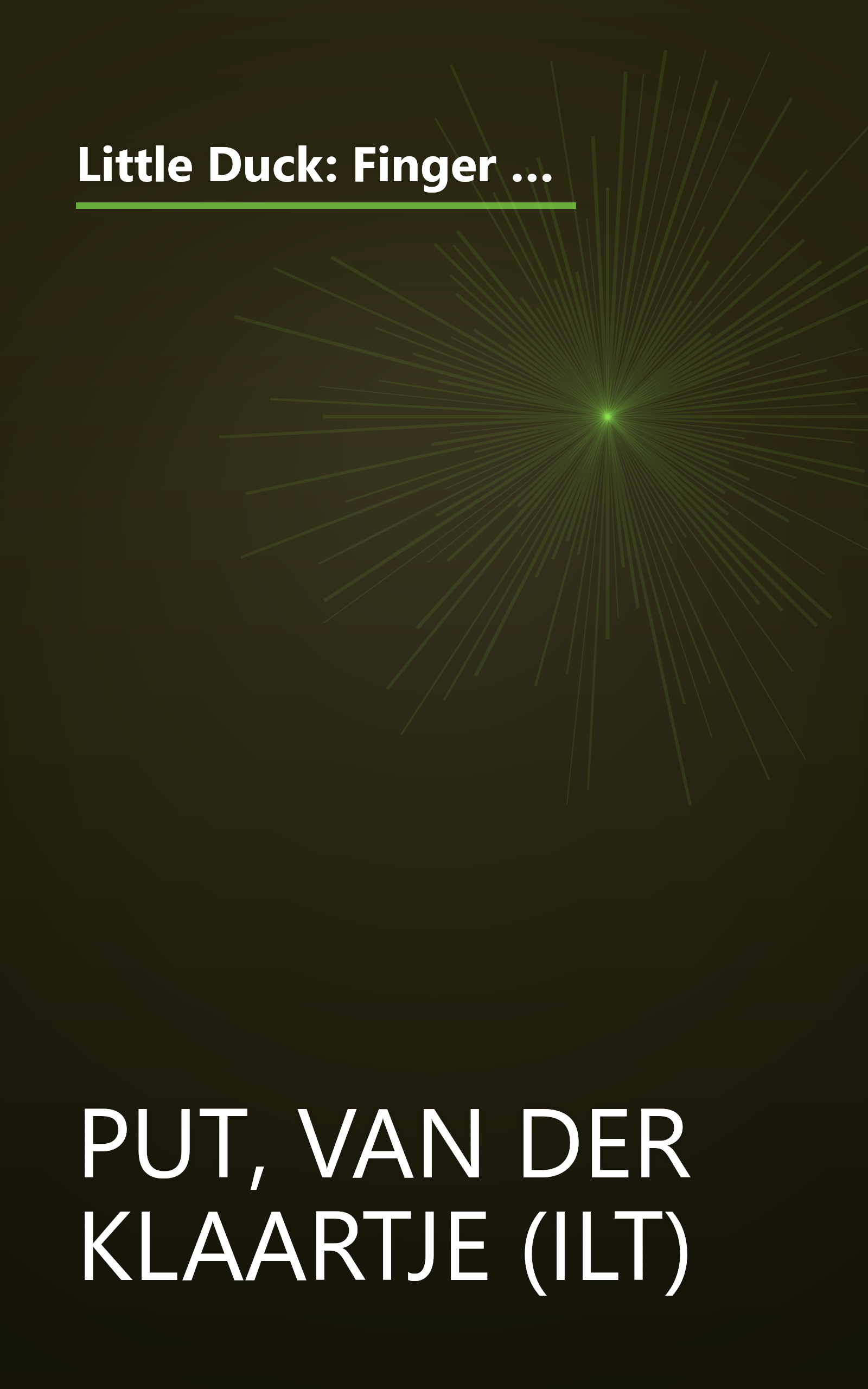 Little Duck: Finger Puppet Book: (Finger Puppet Book for Toddlers and Babies, Baby Books for First Year, Animal Finger Puppets) (Little Finger Puppet Board Books, FING) book cover