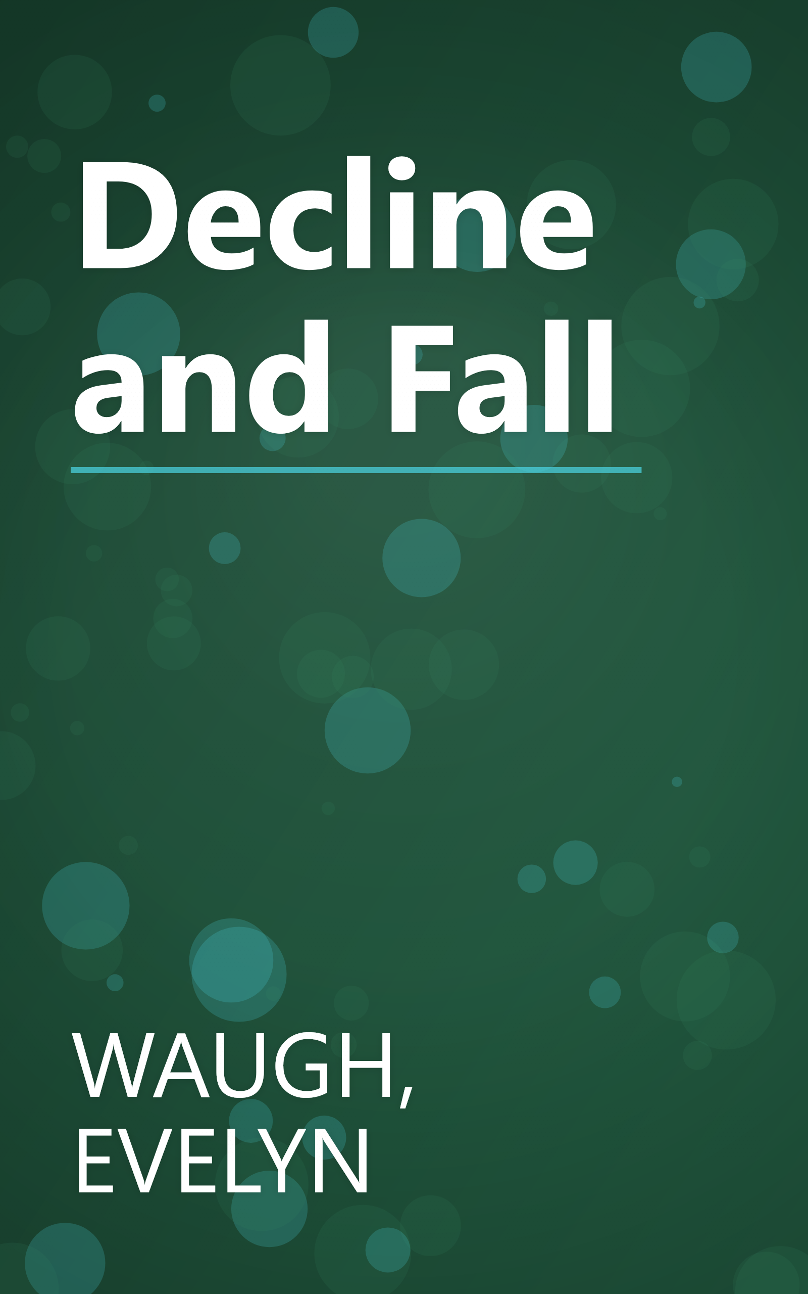 Decline and Fall book cover
