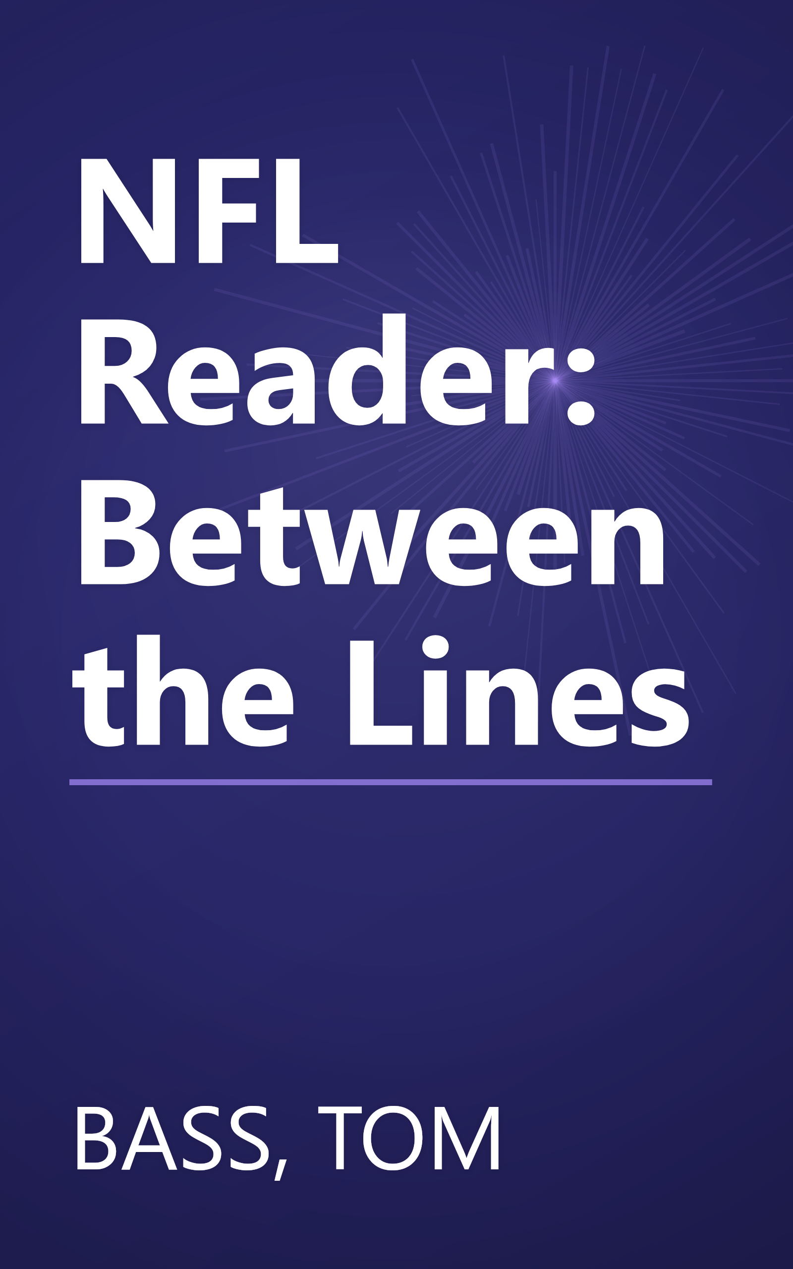NFL Reader: Between the Lines book cover