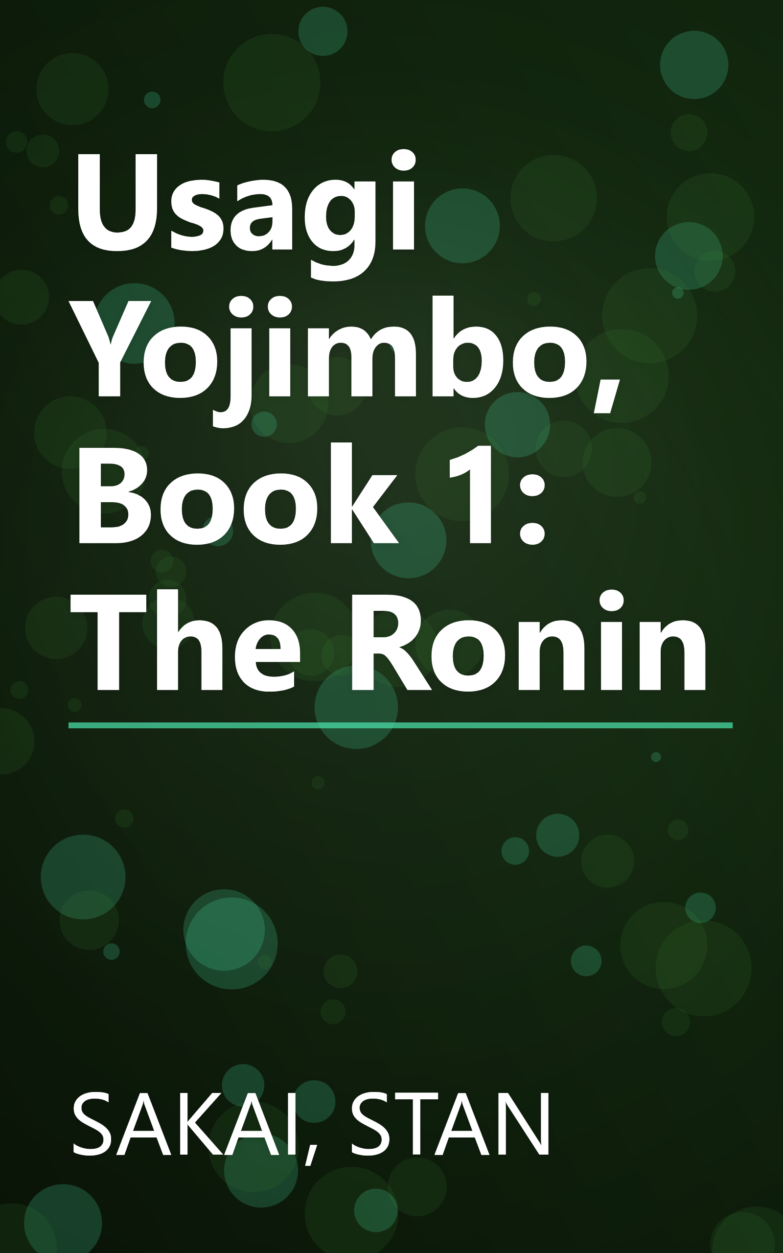 Usagi Yojimbo, Book 1: The Ronin book cover