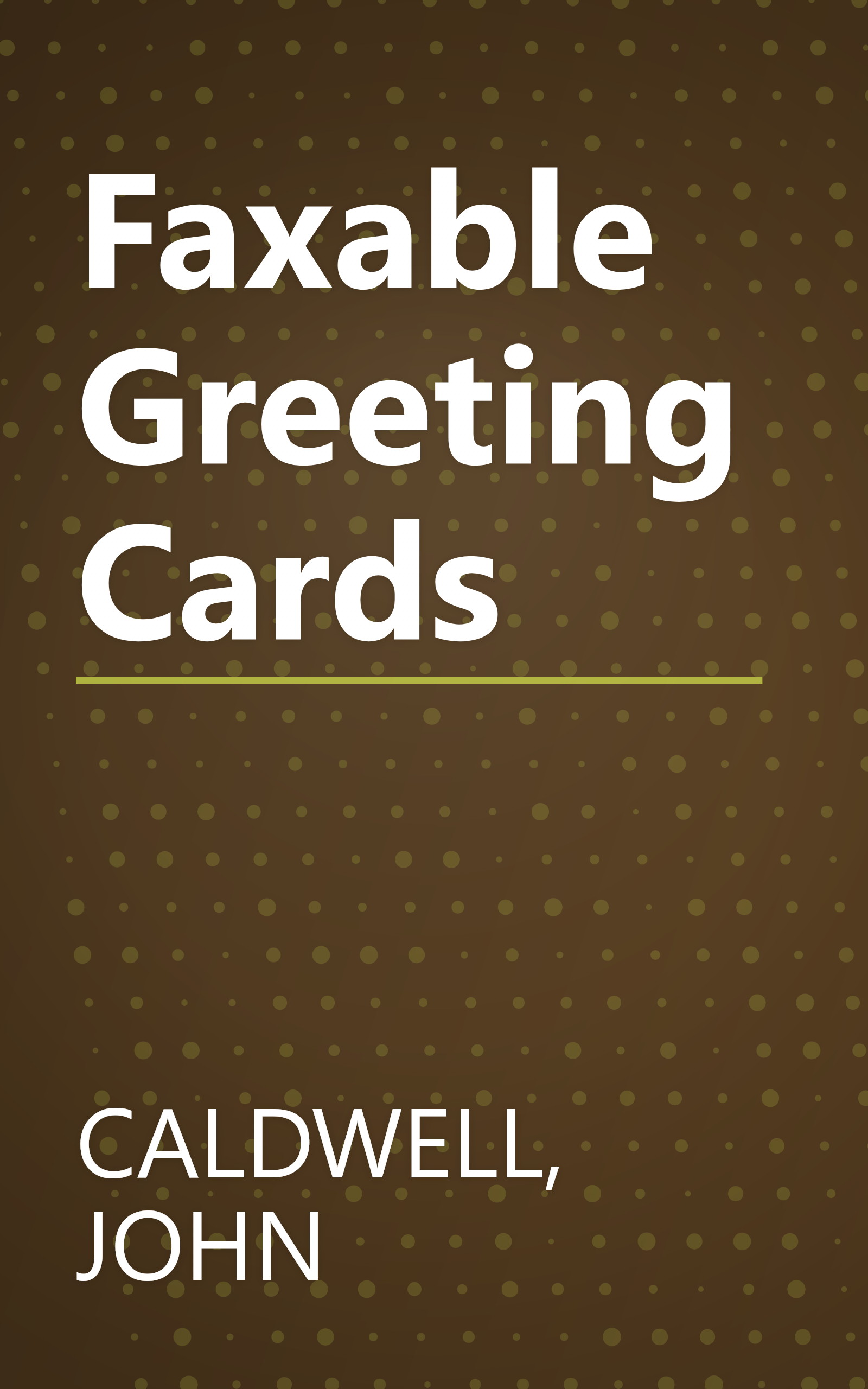 Faxable Greeting Cards book cover
