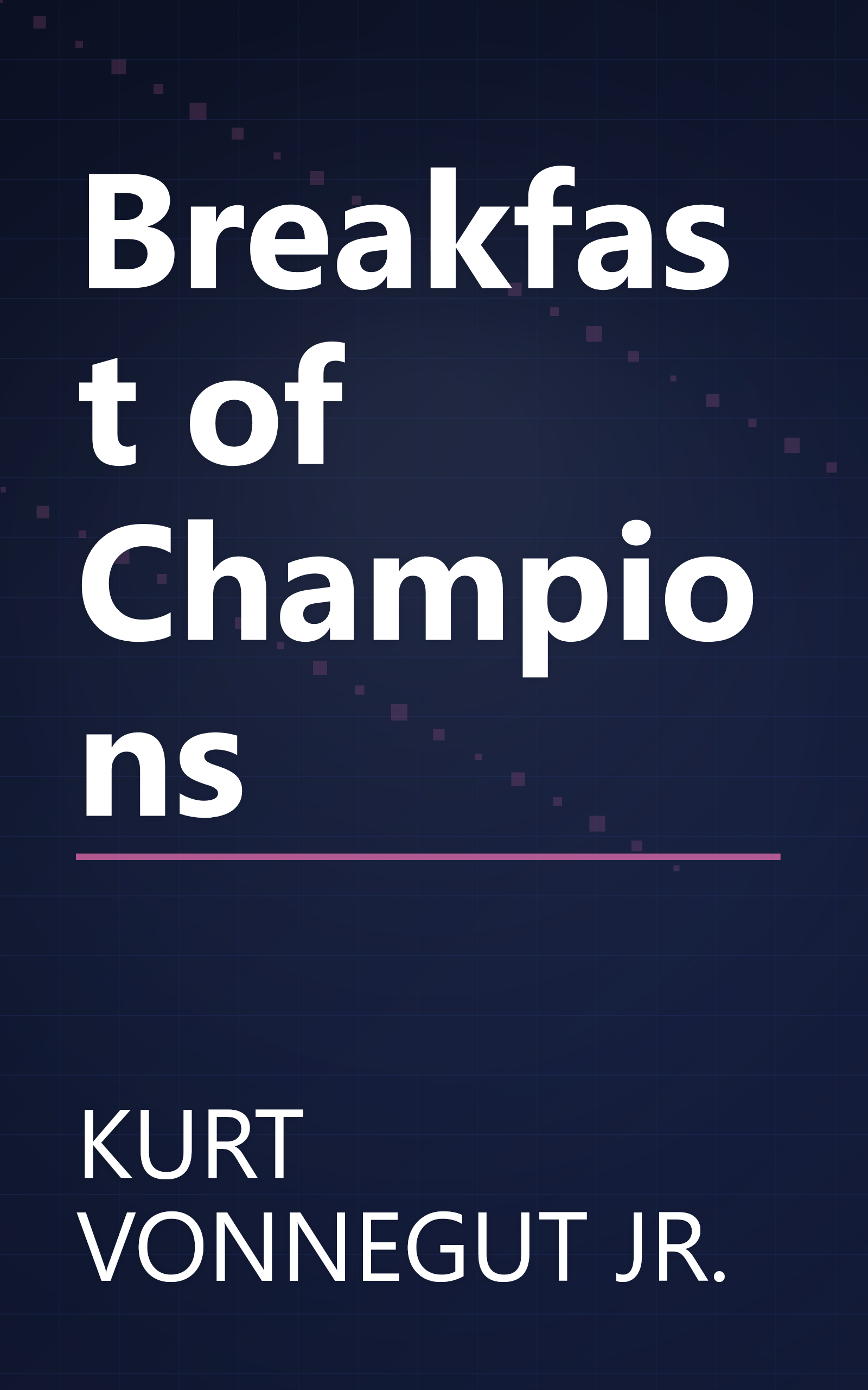 Breakfast of Champions book cover