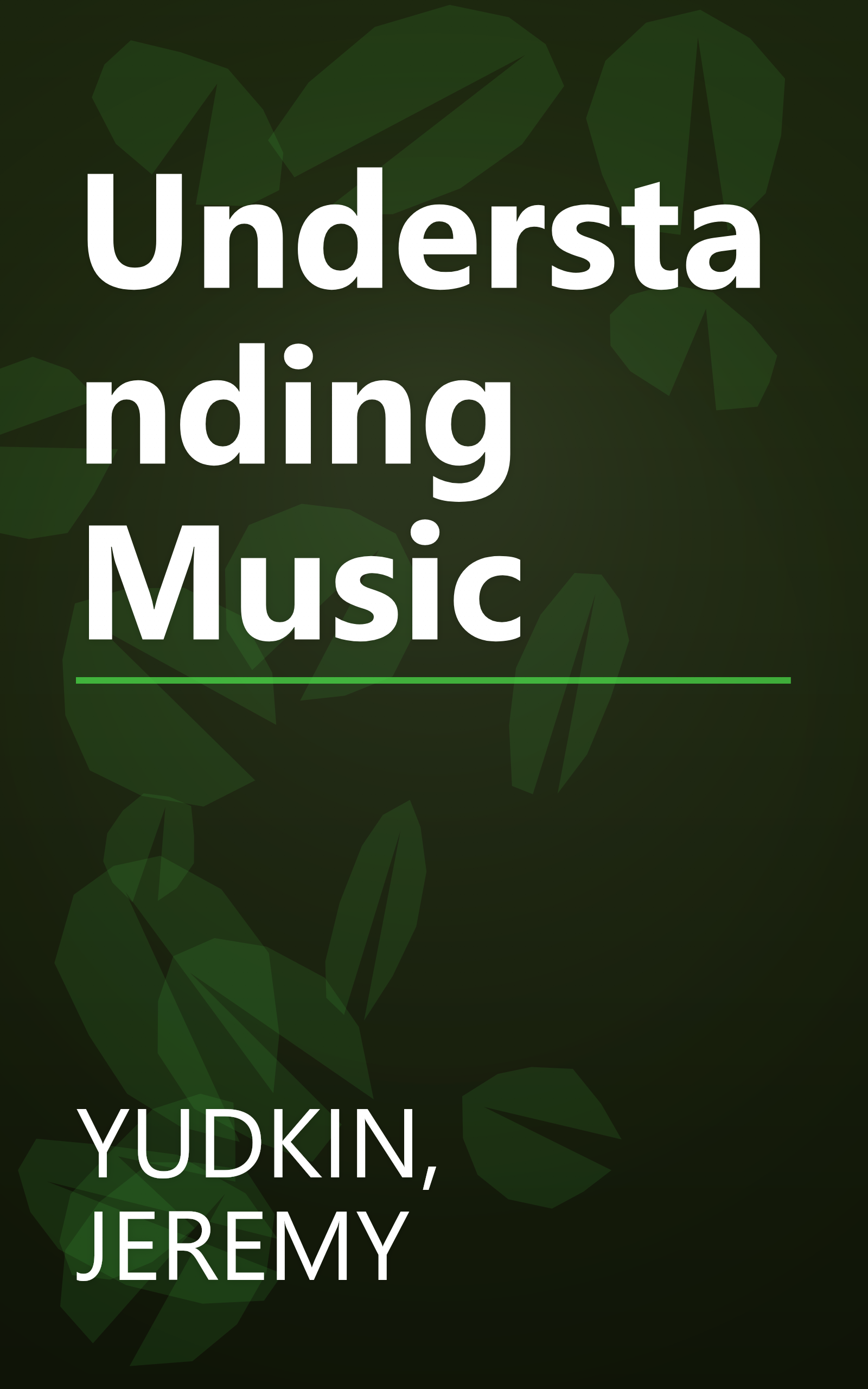 Understanding Music book cover