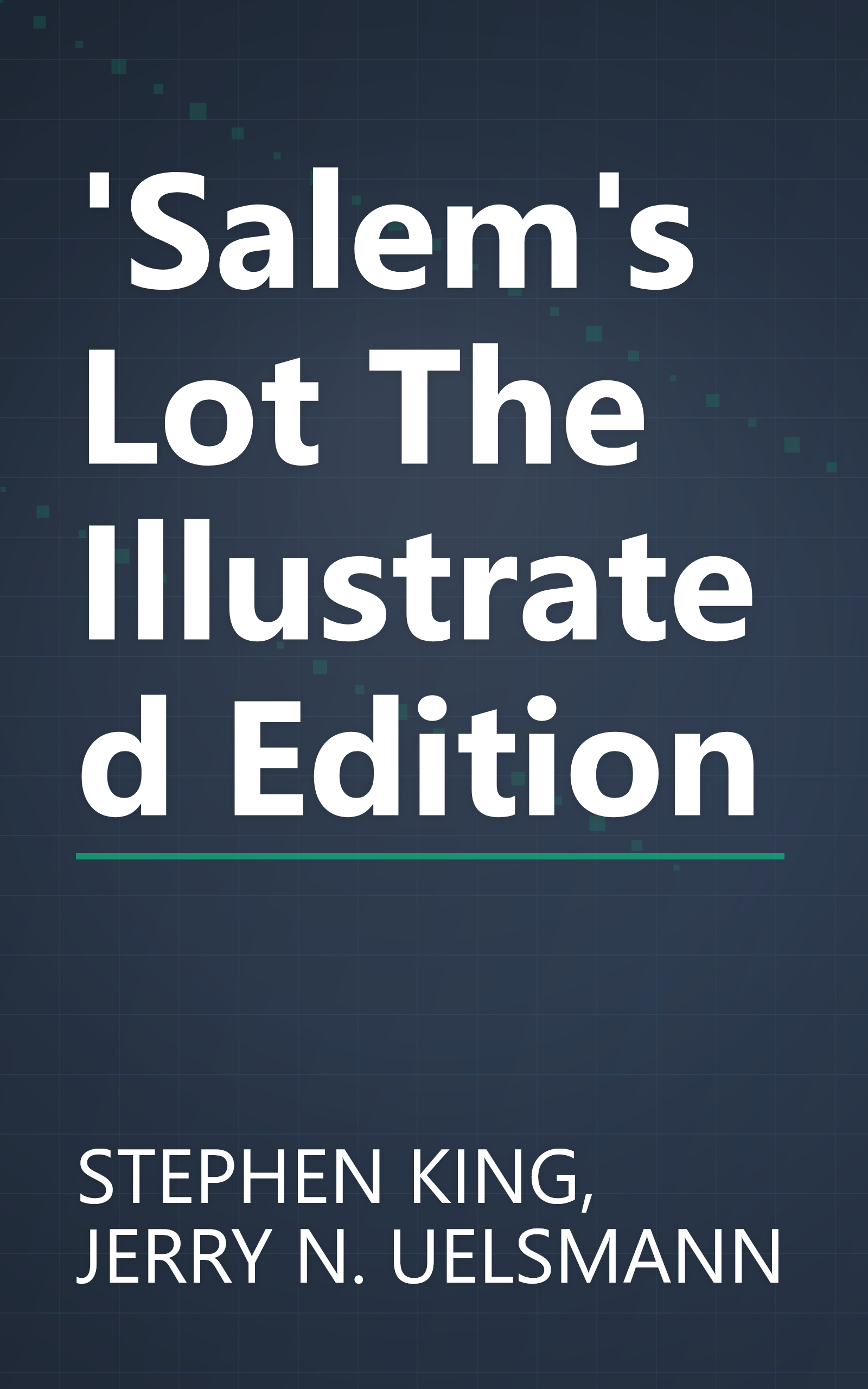 'Salem's Lot The Illustrated Edition book cover