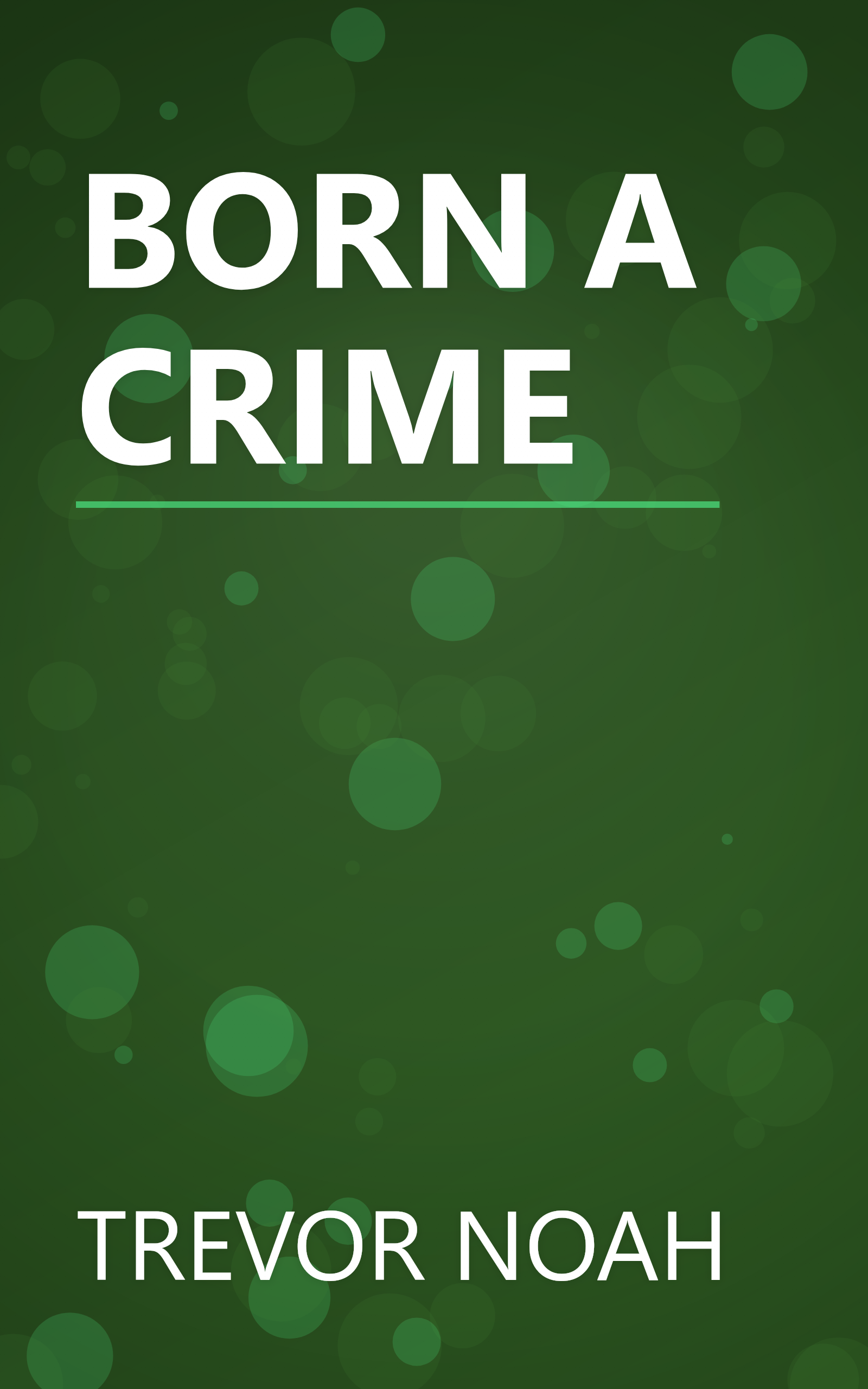 BORN A CRIME book cover