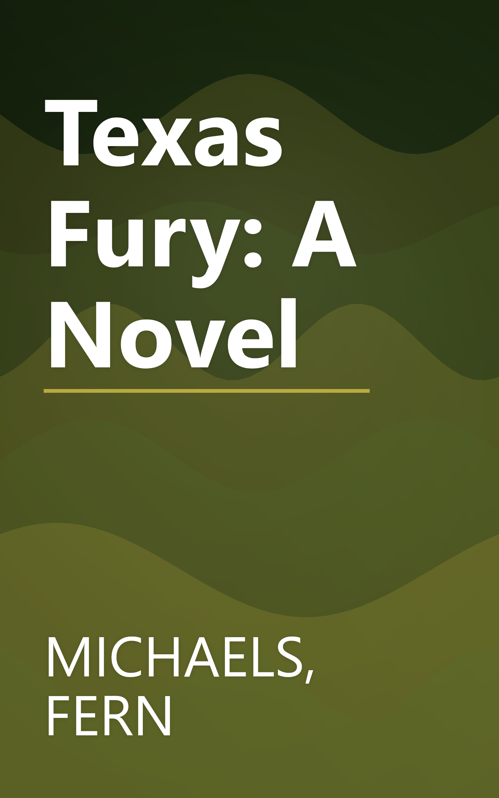 Texas Fury: A Novel book cover