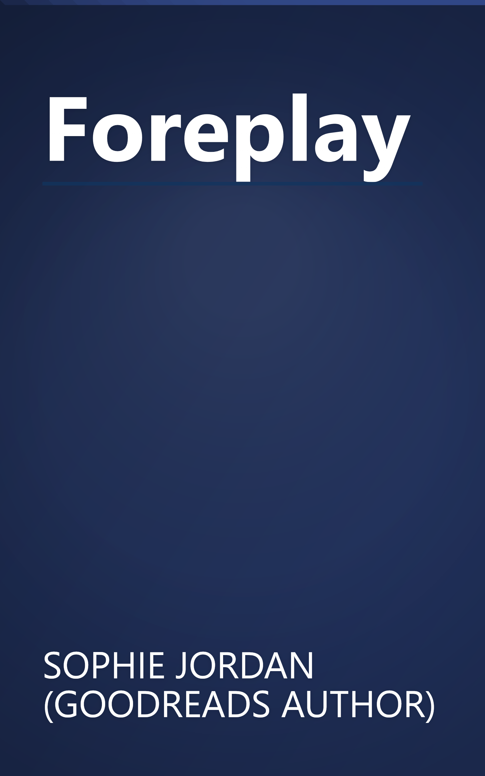 Foreplay book cover
