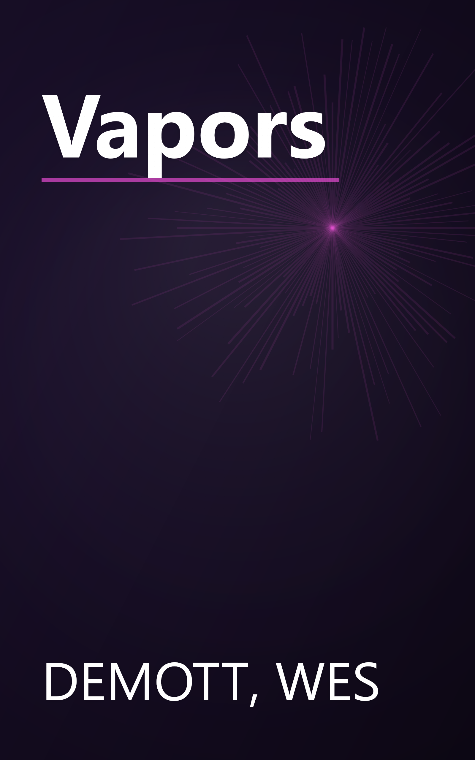 Vapors book cover