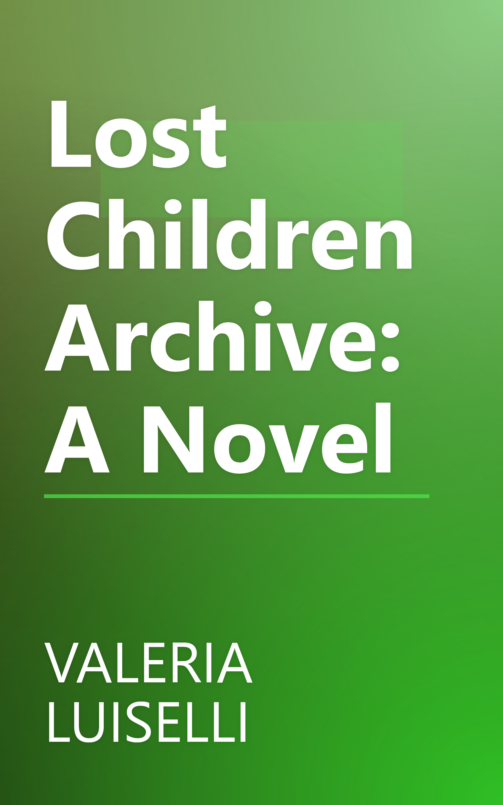 Lost Children Archive: A Novel book cover