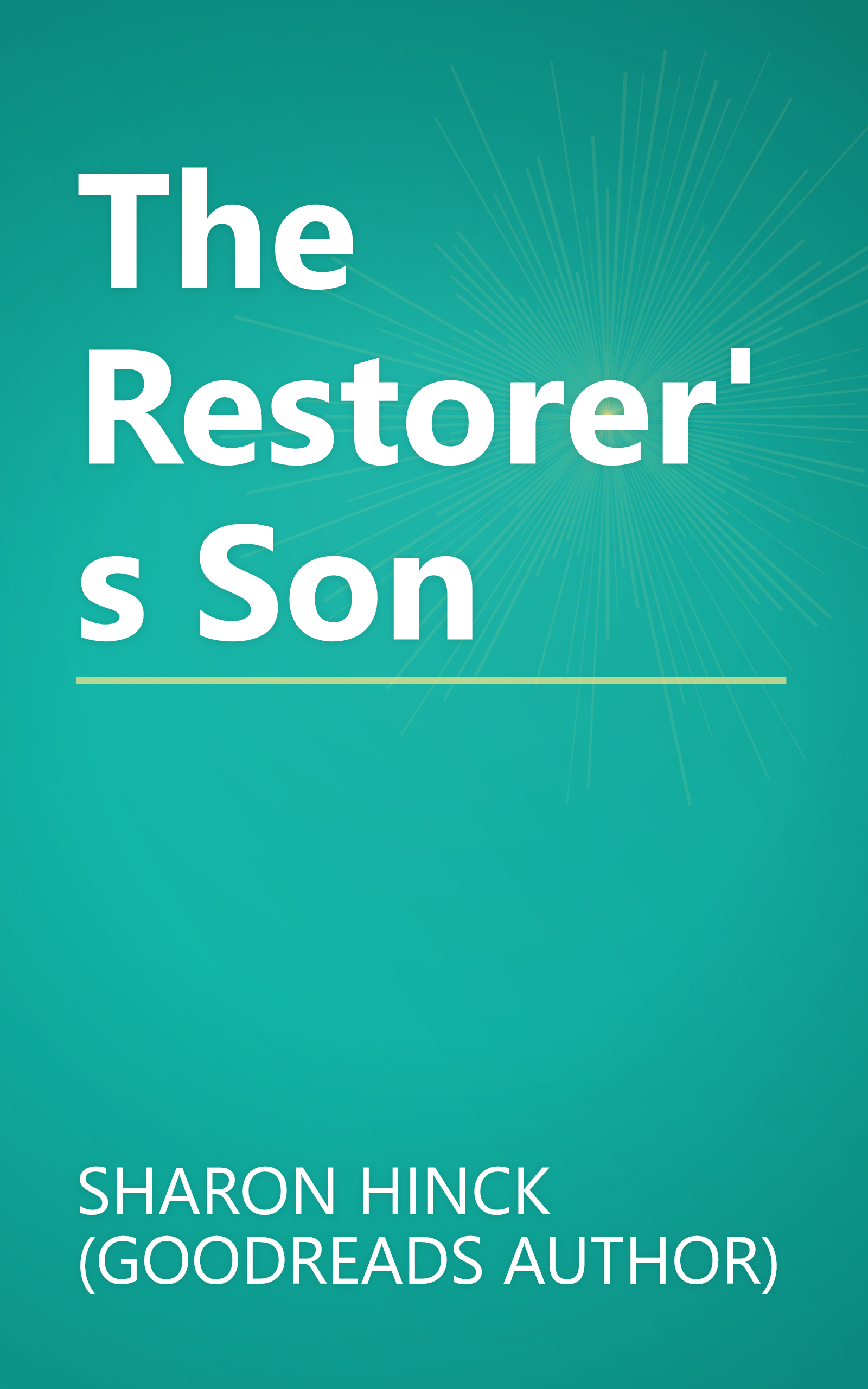 The Restorer's Son book cover