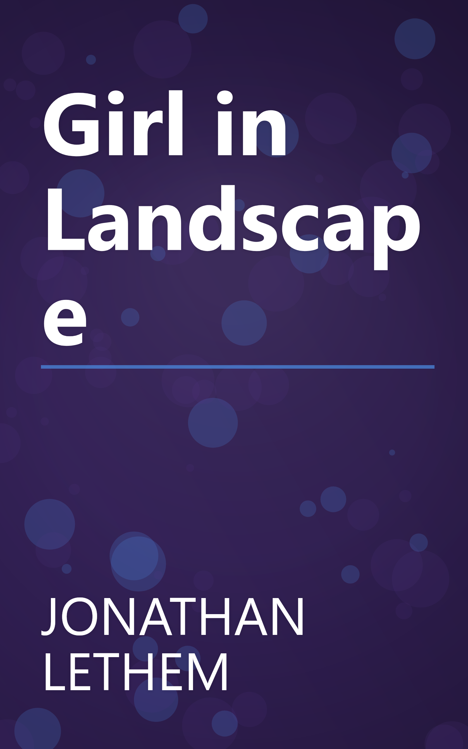 Girl in Landscape book cover