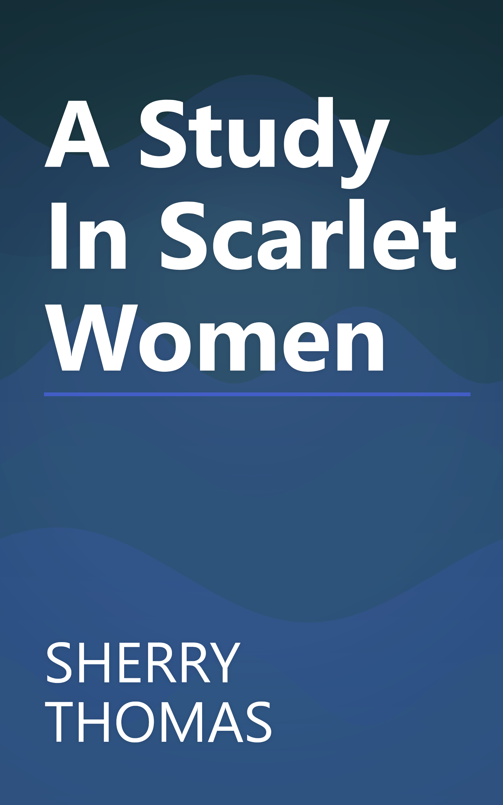 A Study In Scarlet Women book cover