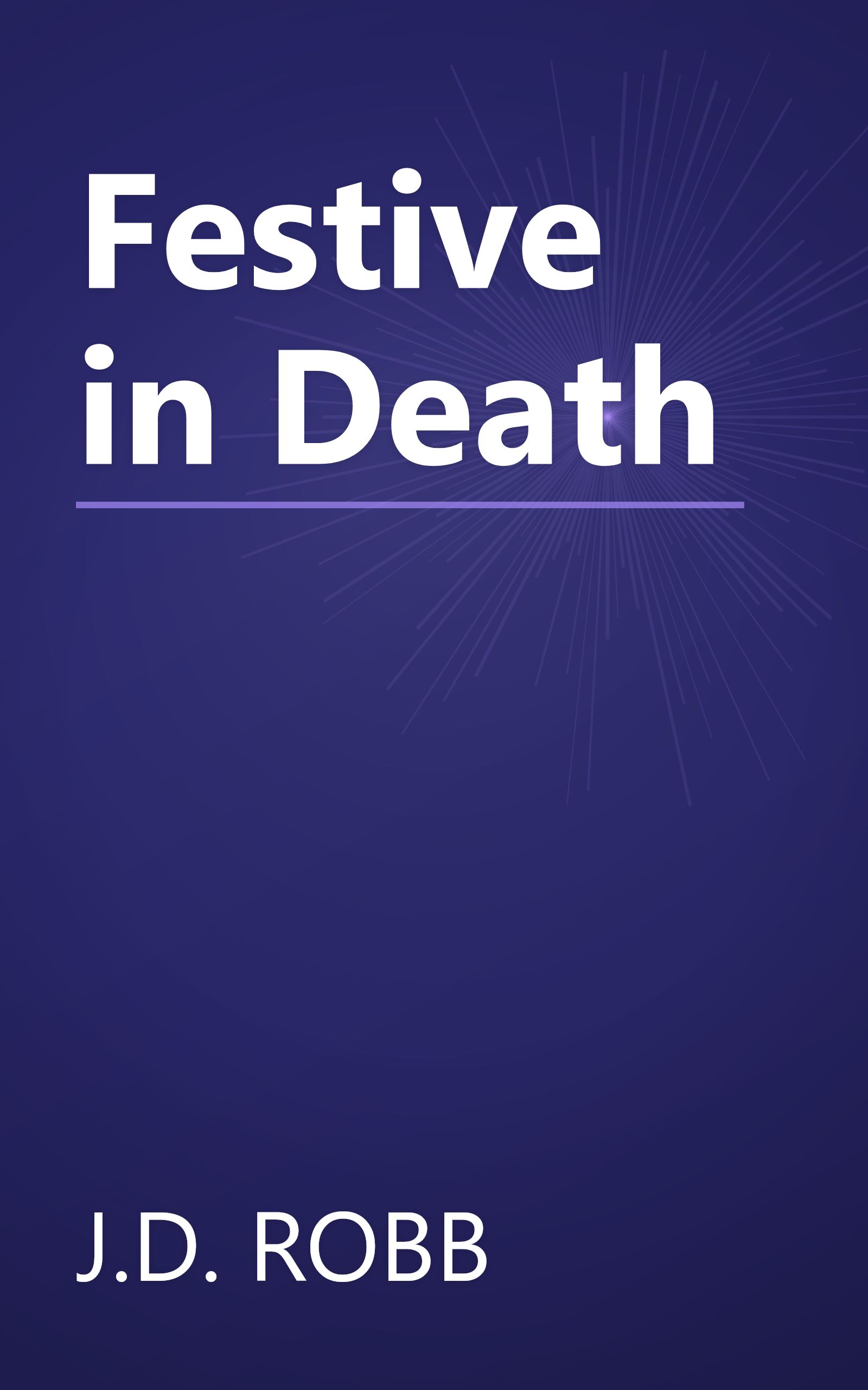 Festive in Death book cover