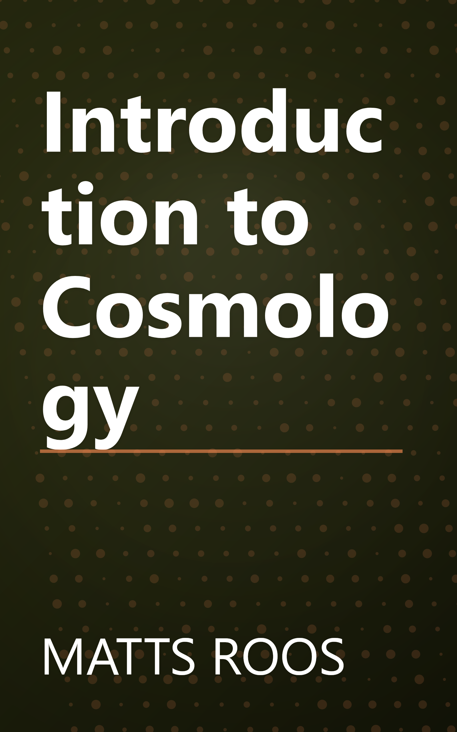 Introduction to Cosmology book cover