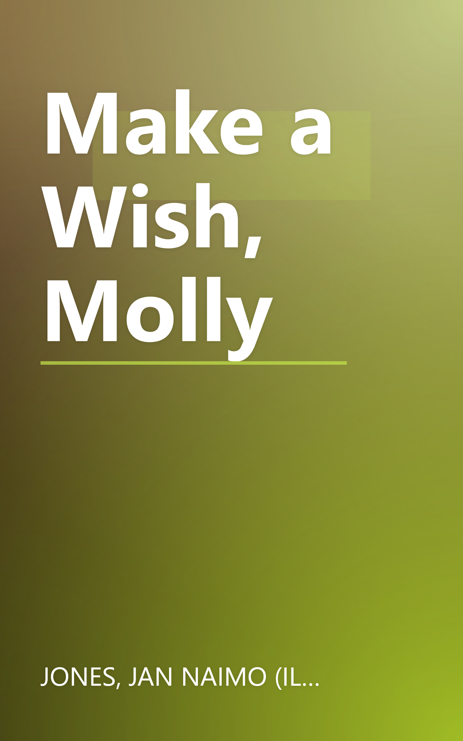 Make a Wish, Molly book cover