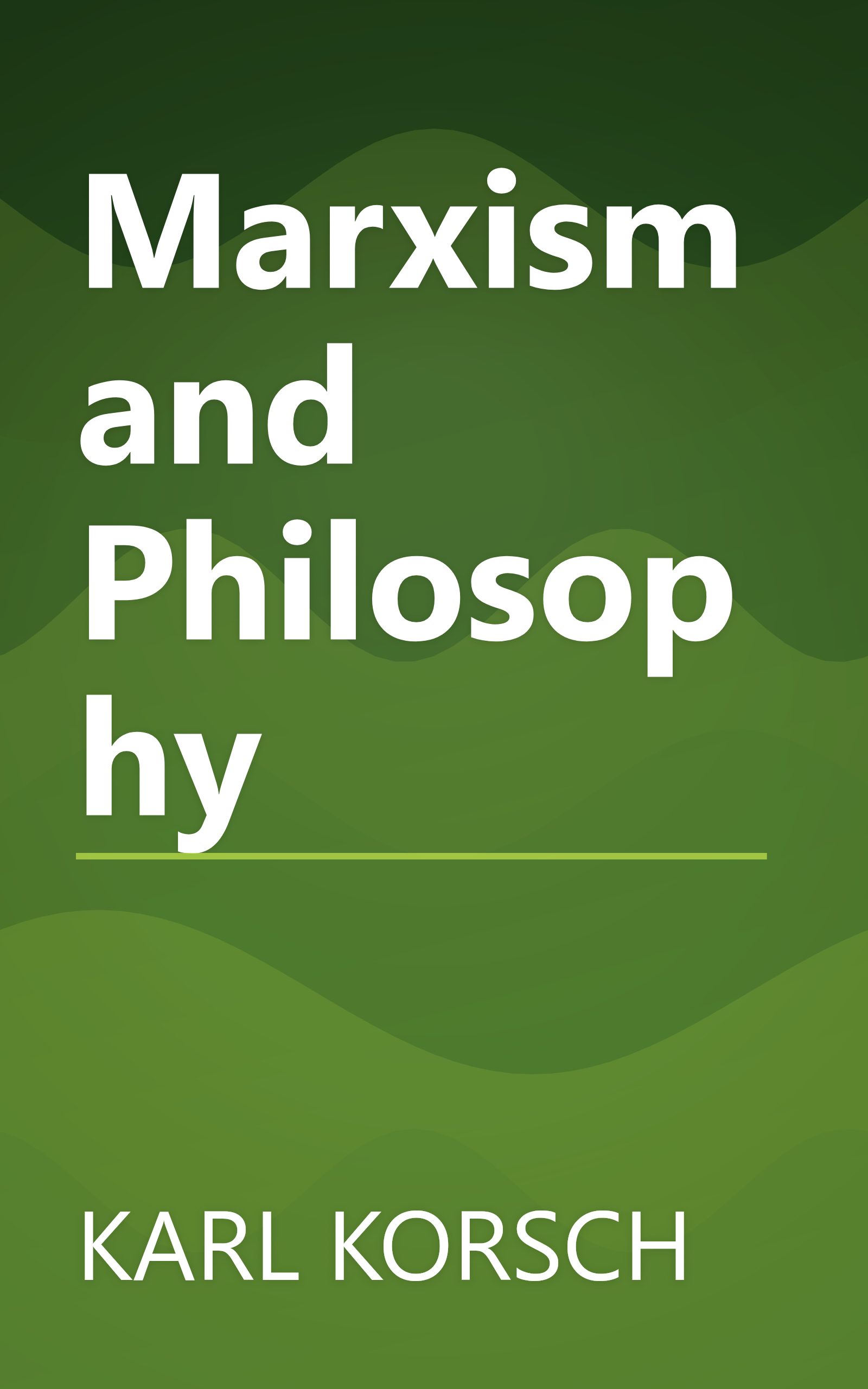 Marxism and Philosophy book cover