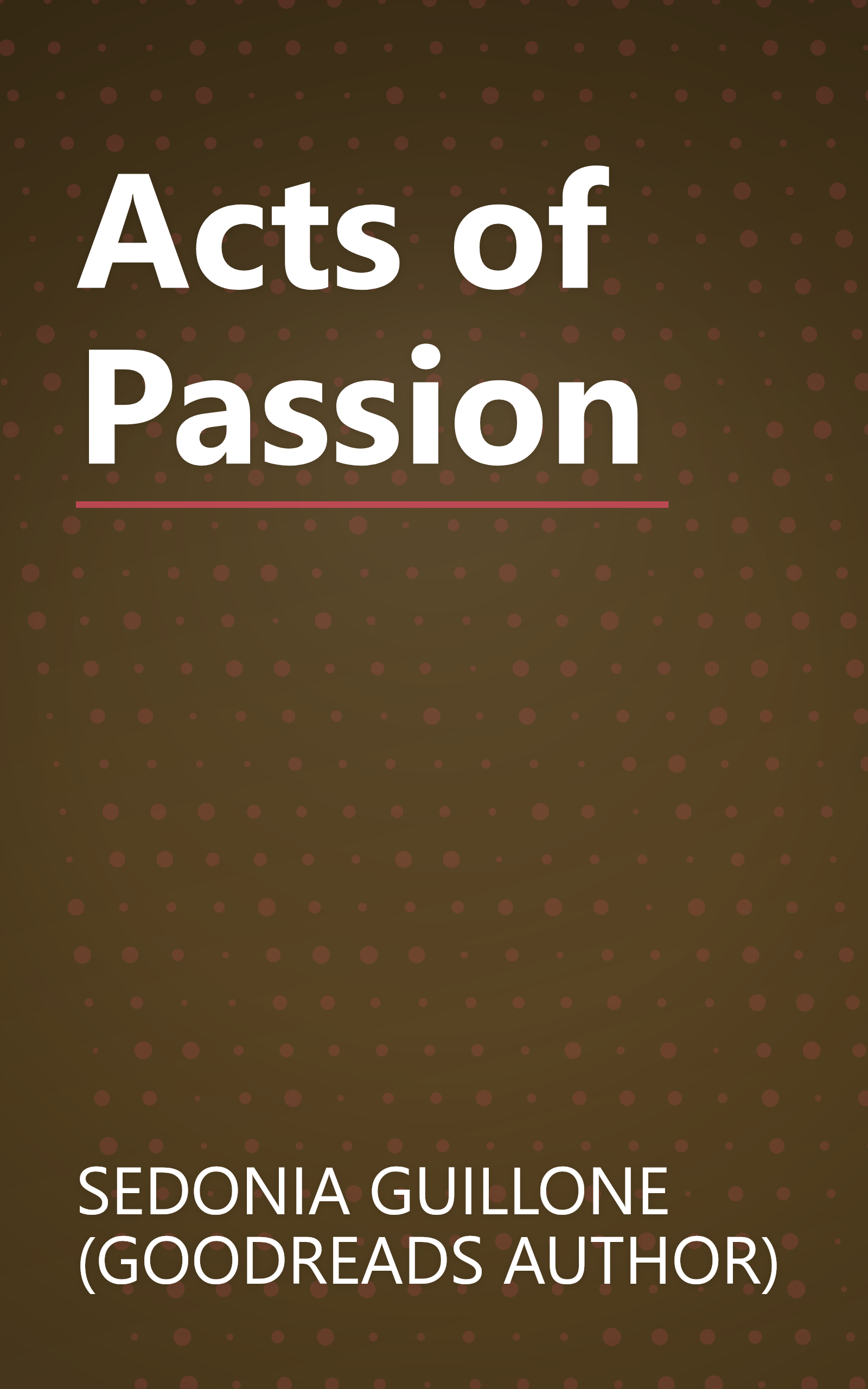 Acts of Passion book cover