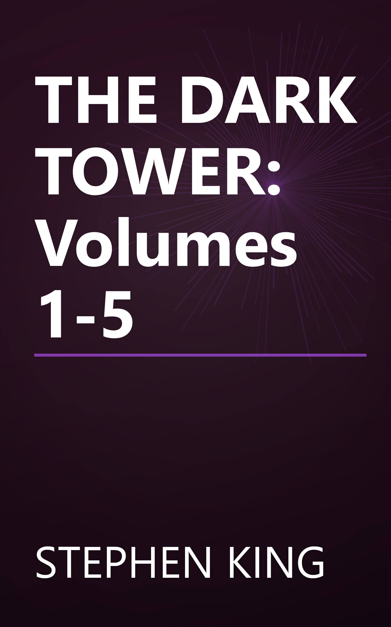 THE DARK TOWER: Volumes 1-5 book cover