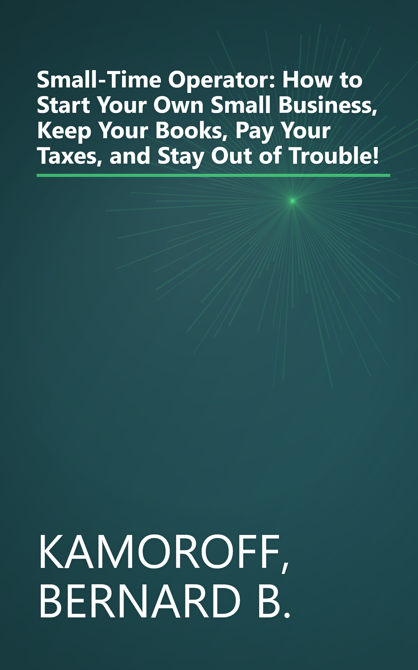 Small-Time Operator: How to Start Your Own Small Business, Keep Your Books, Pay Your Taxes, and Stay Out of Trouble! book cover