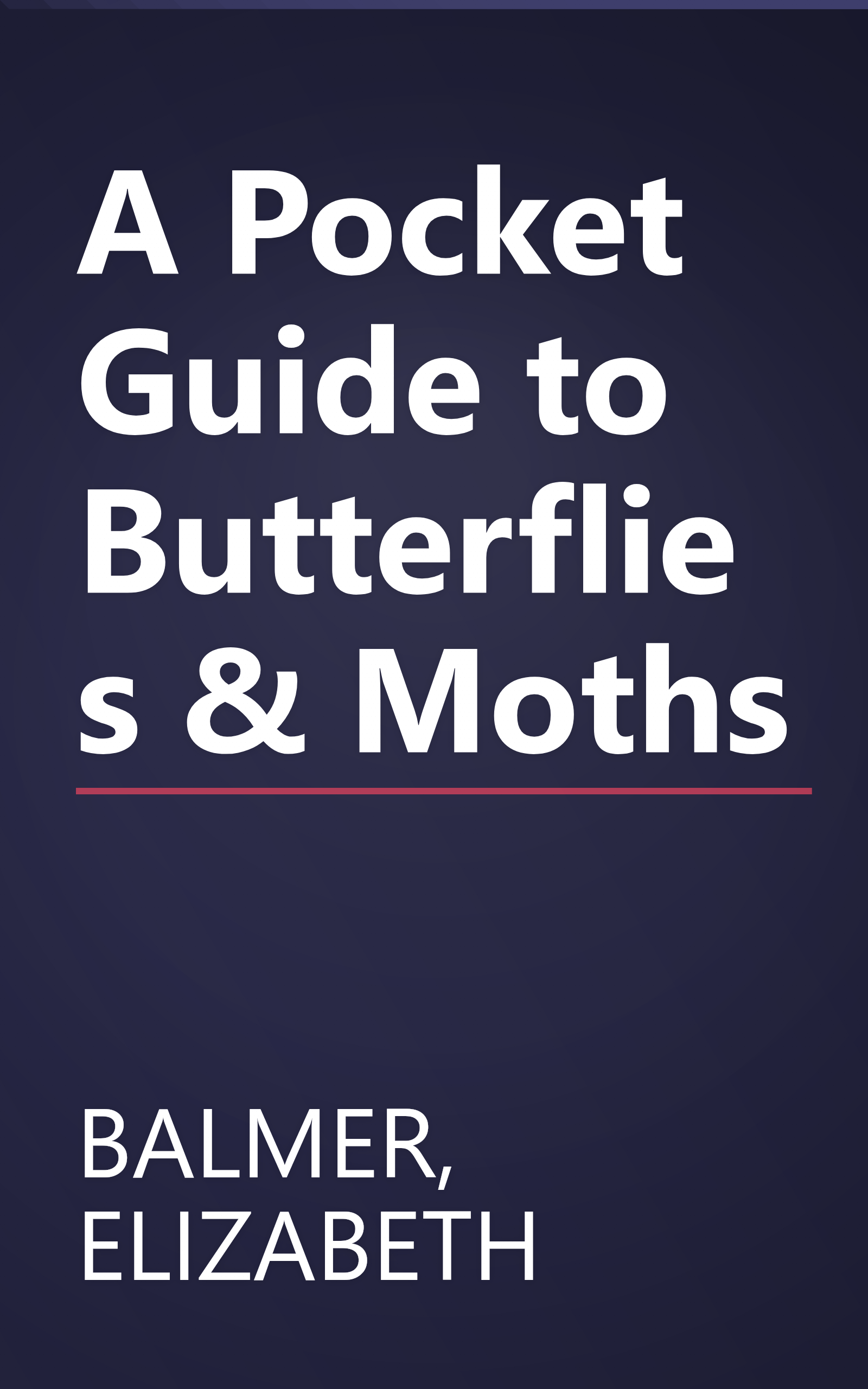 A Pocket Guide to Butterflies & Moths book cover