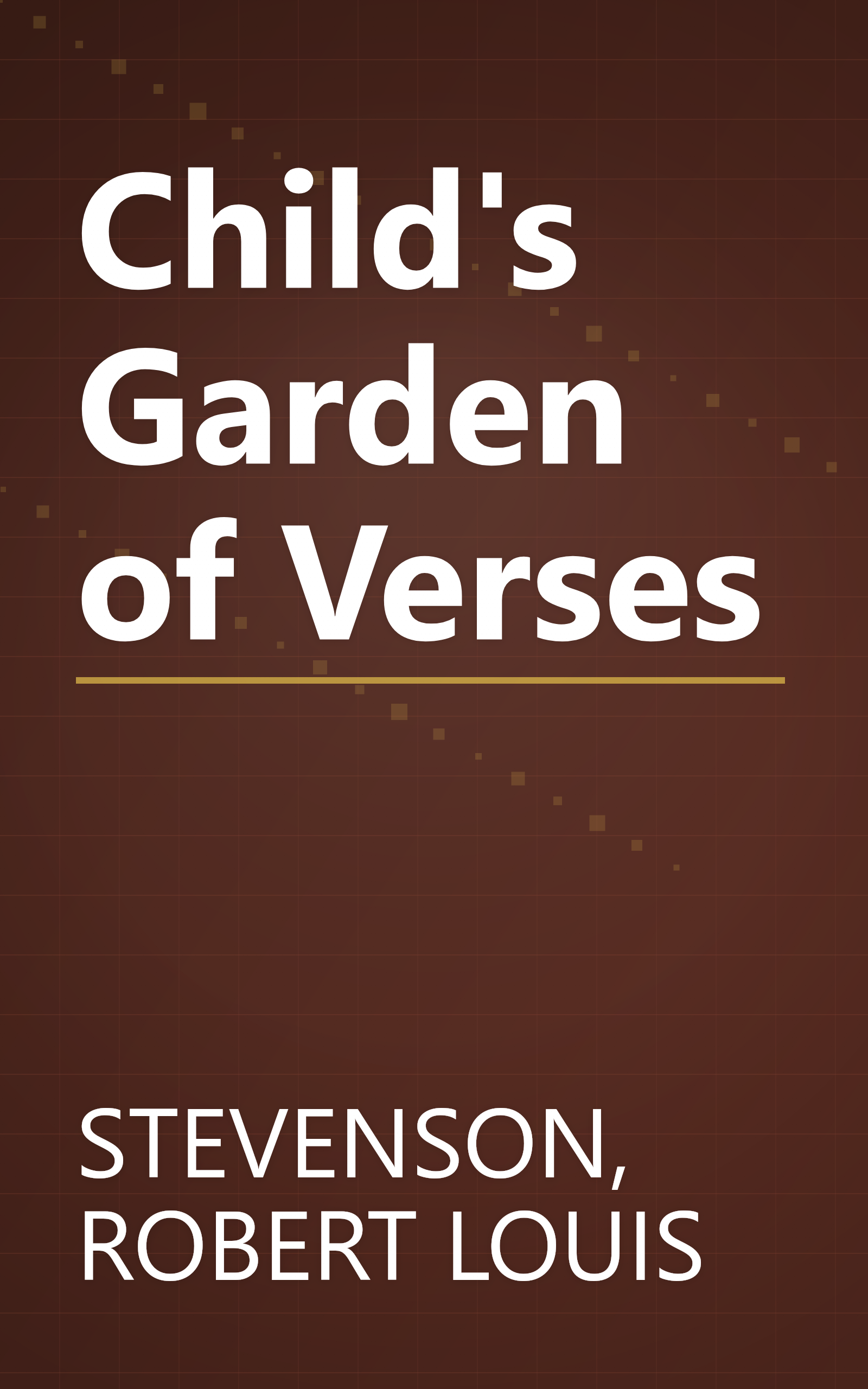Child's Garden of Verses book cover