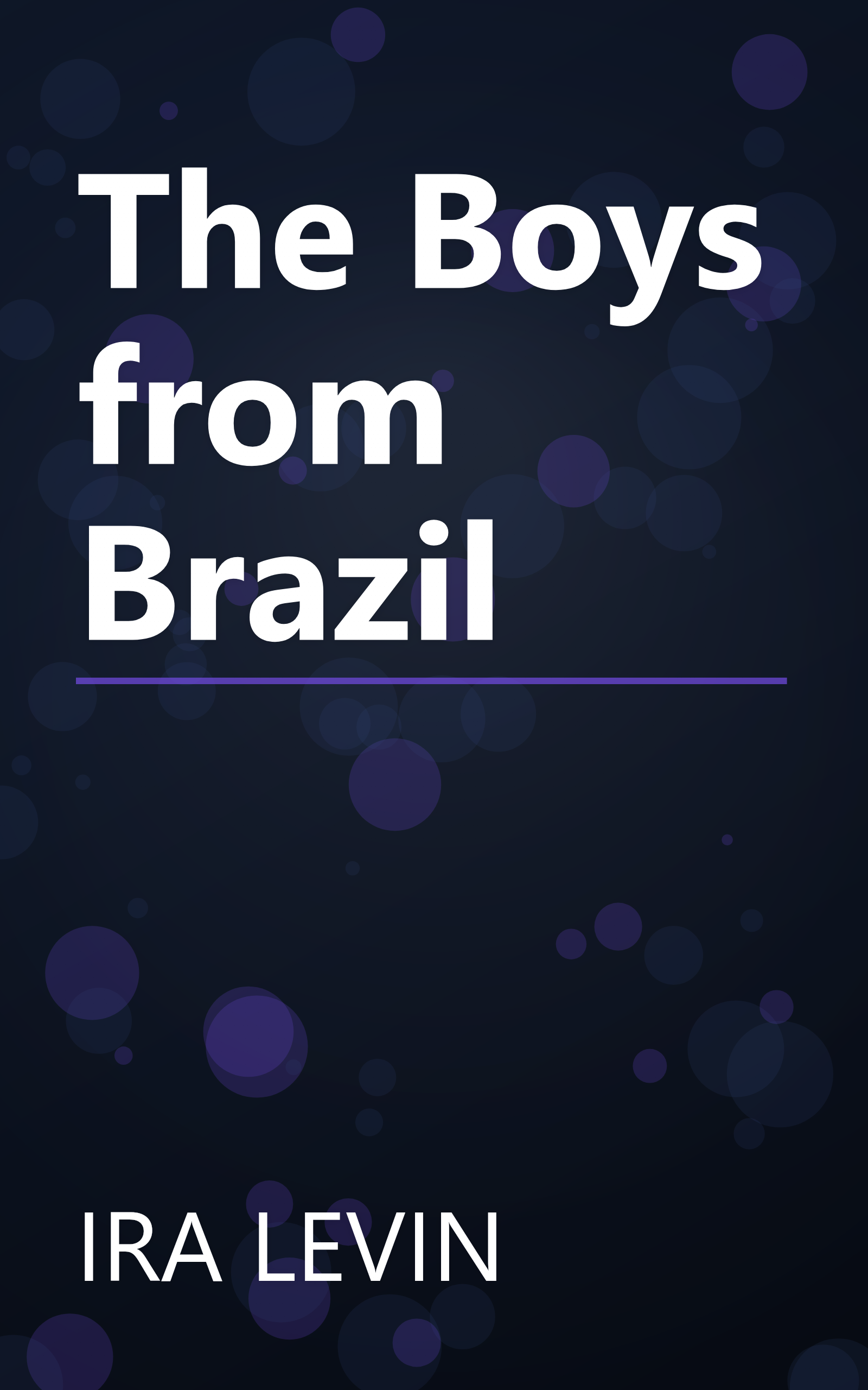 The Boys from Brazil book cover