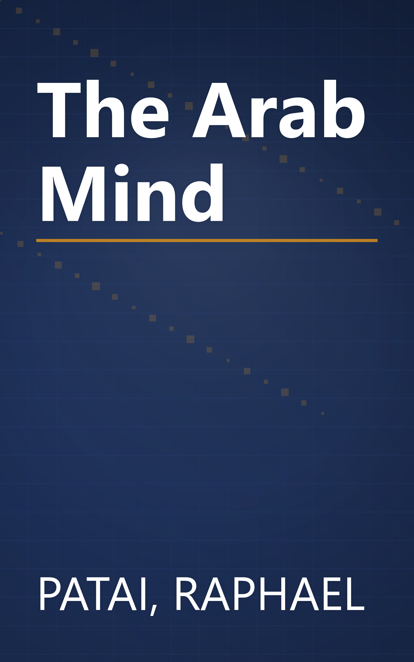 The Arab Mind book cover