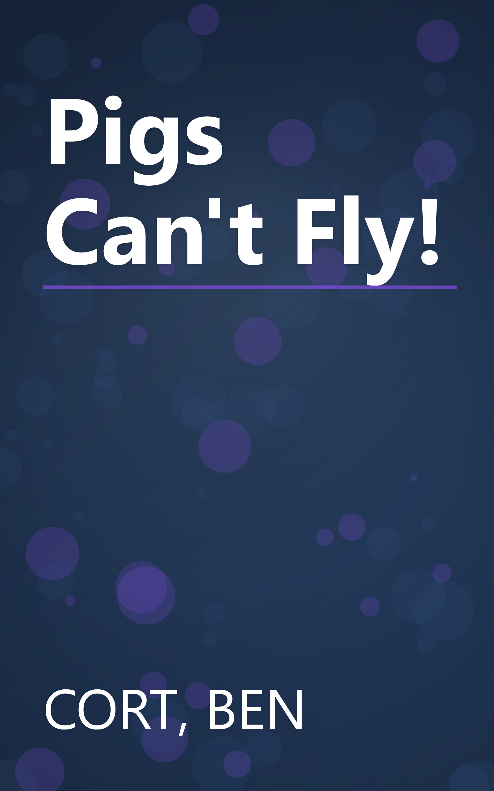 Pigs Can't Fly! book cover