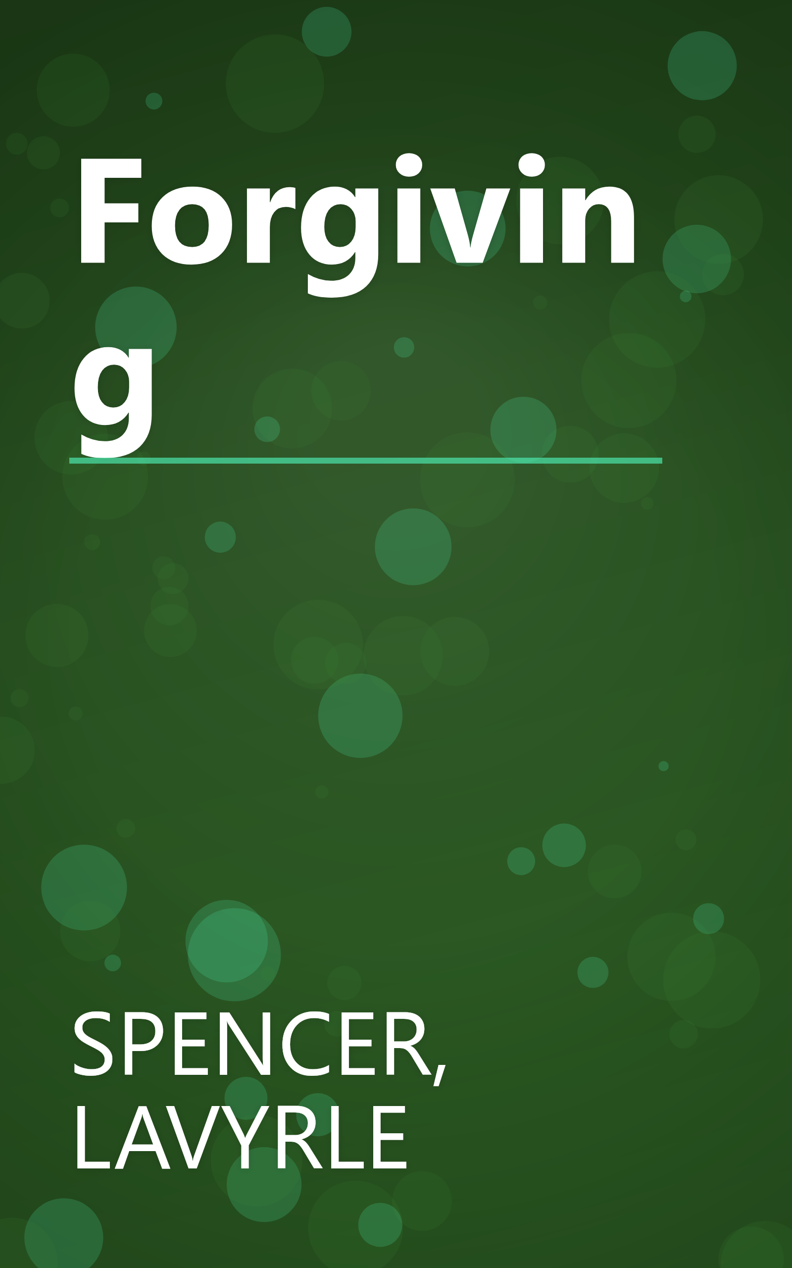 Forgiving book cover