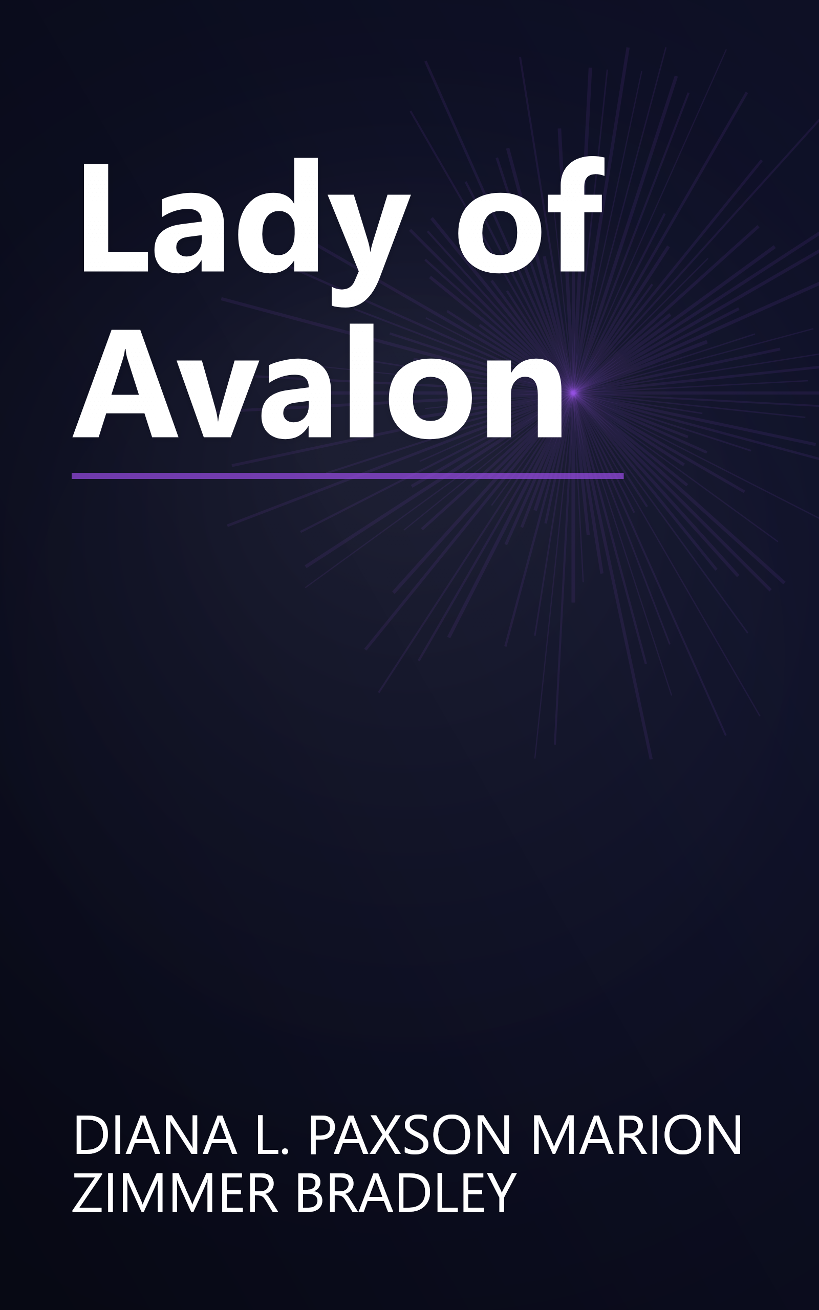 Lady of Avalon book cover