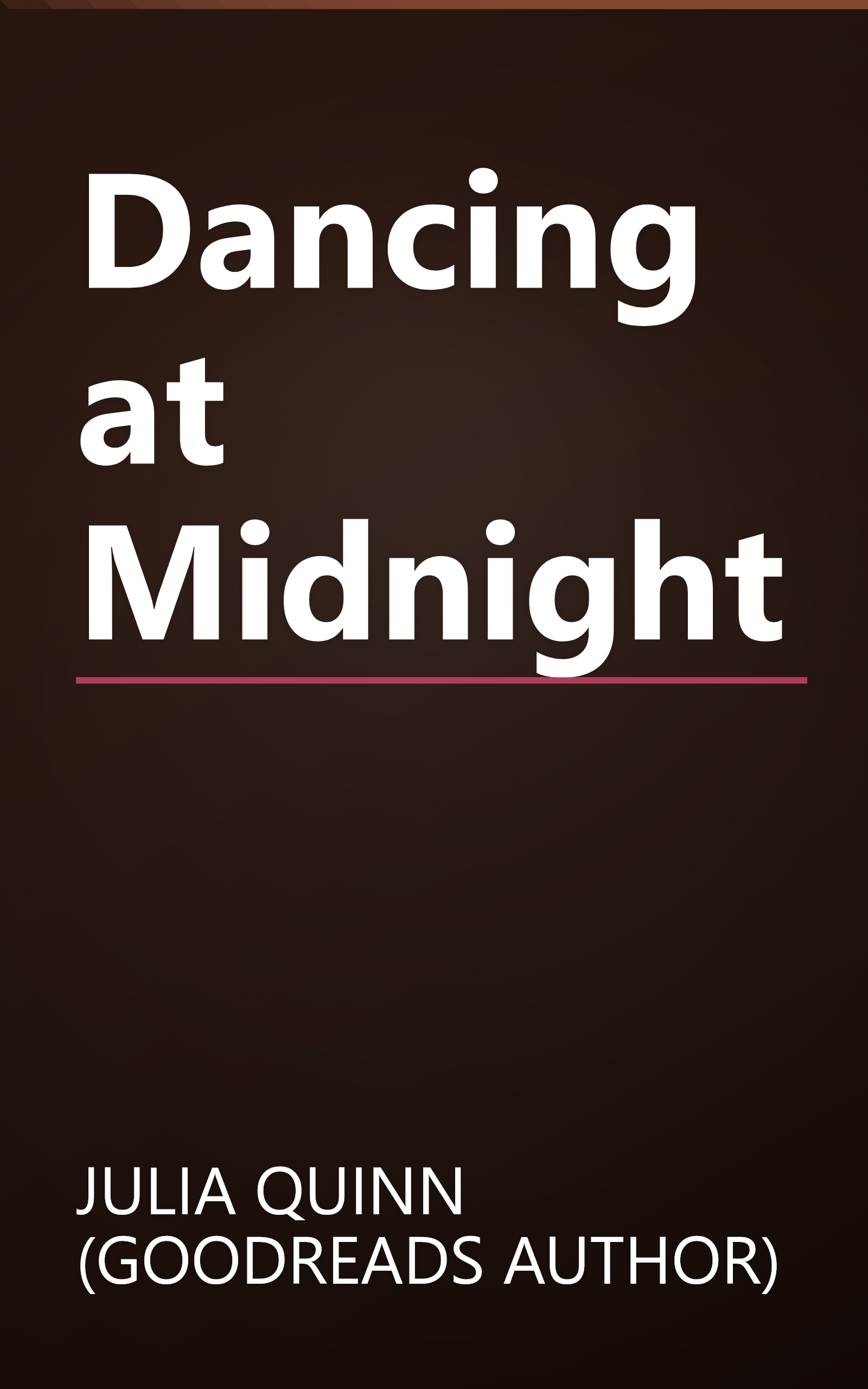 Dancing at Midnight book cover