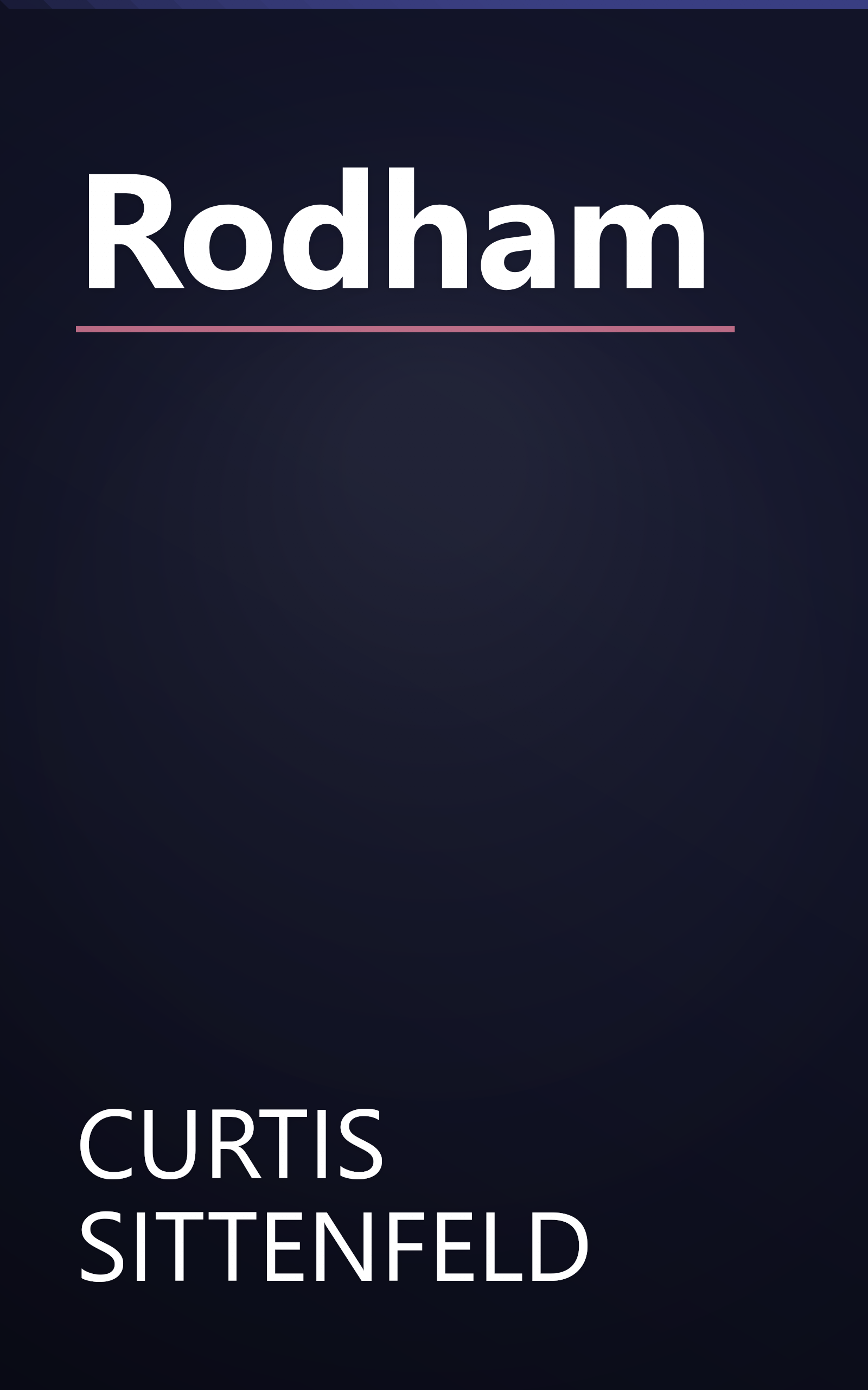 Rodham book cover