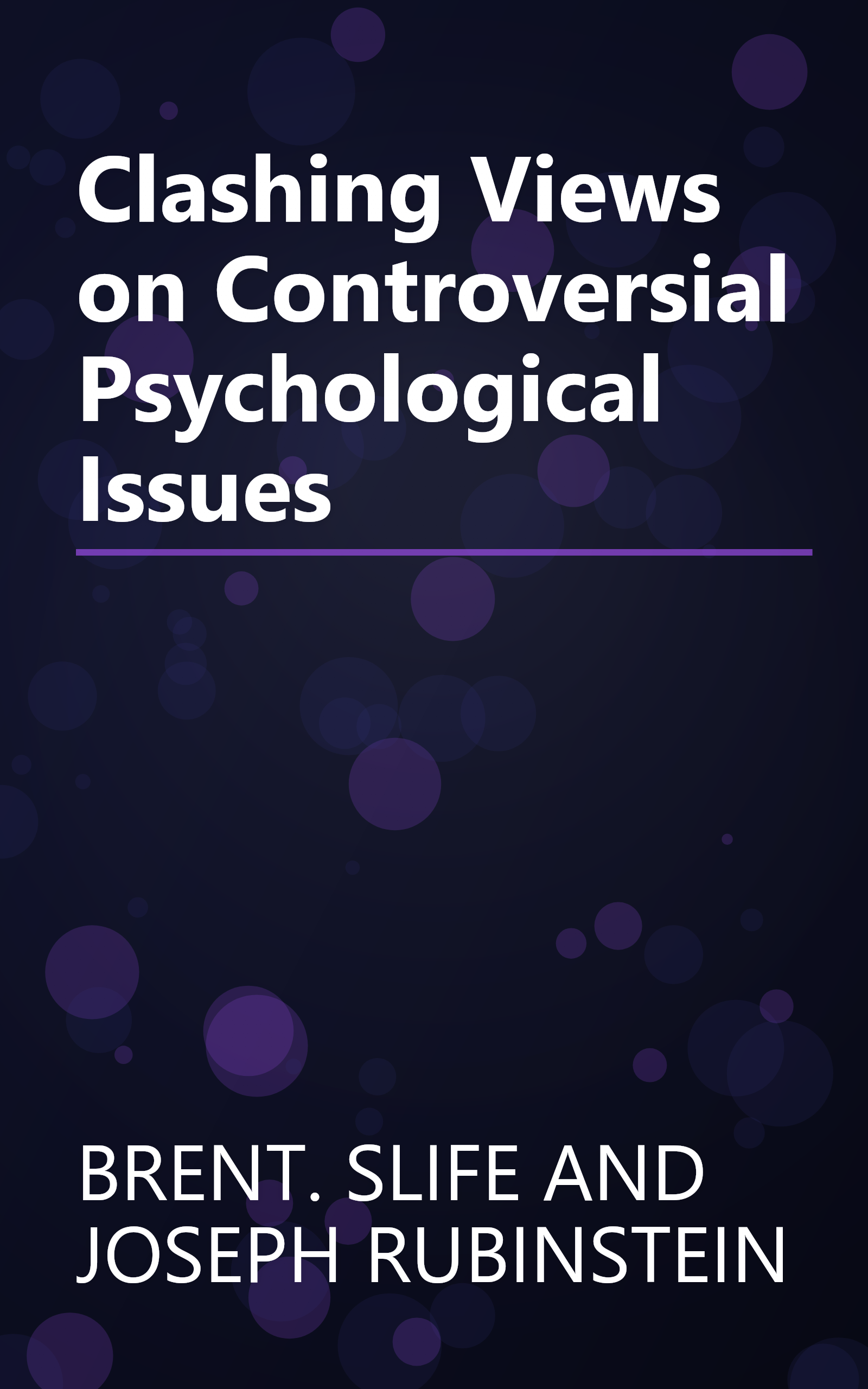 Clashing Views on Controversial Psychological Issues book cover