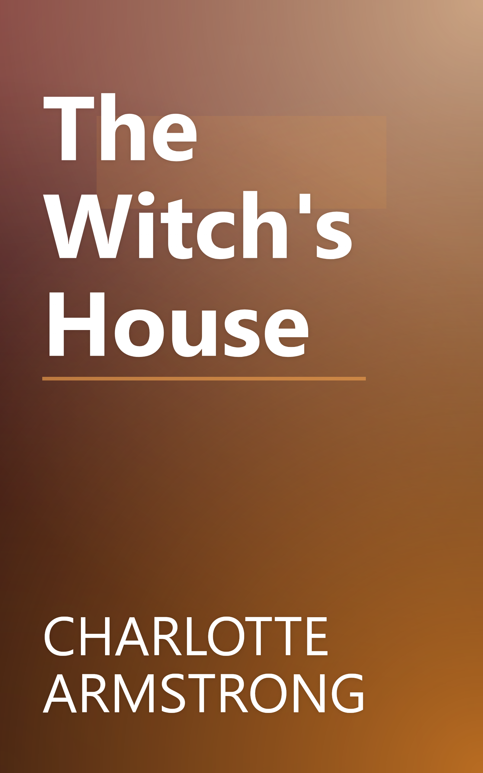 The Witch's House book cover
