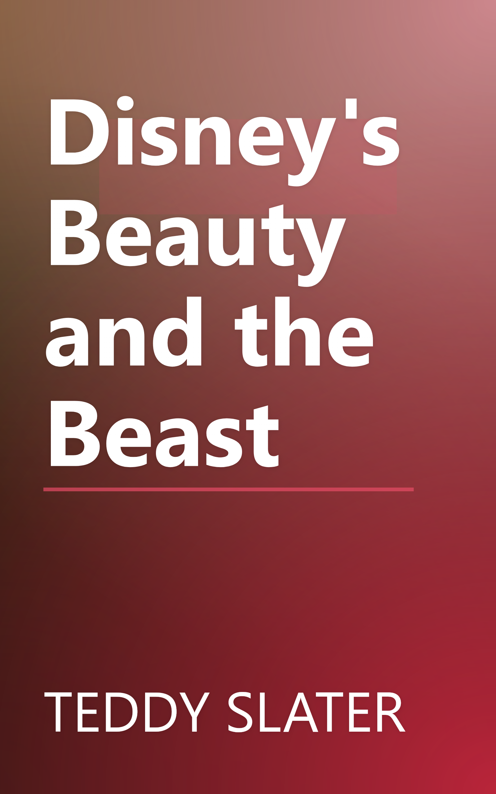 Disney's Beauty and the Beast book cover