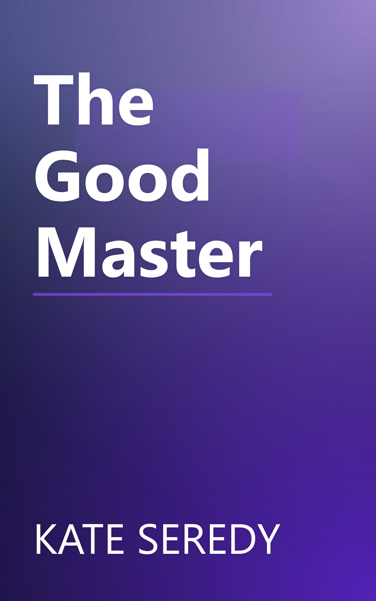The Good Master book cover