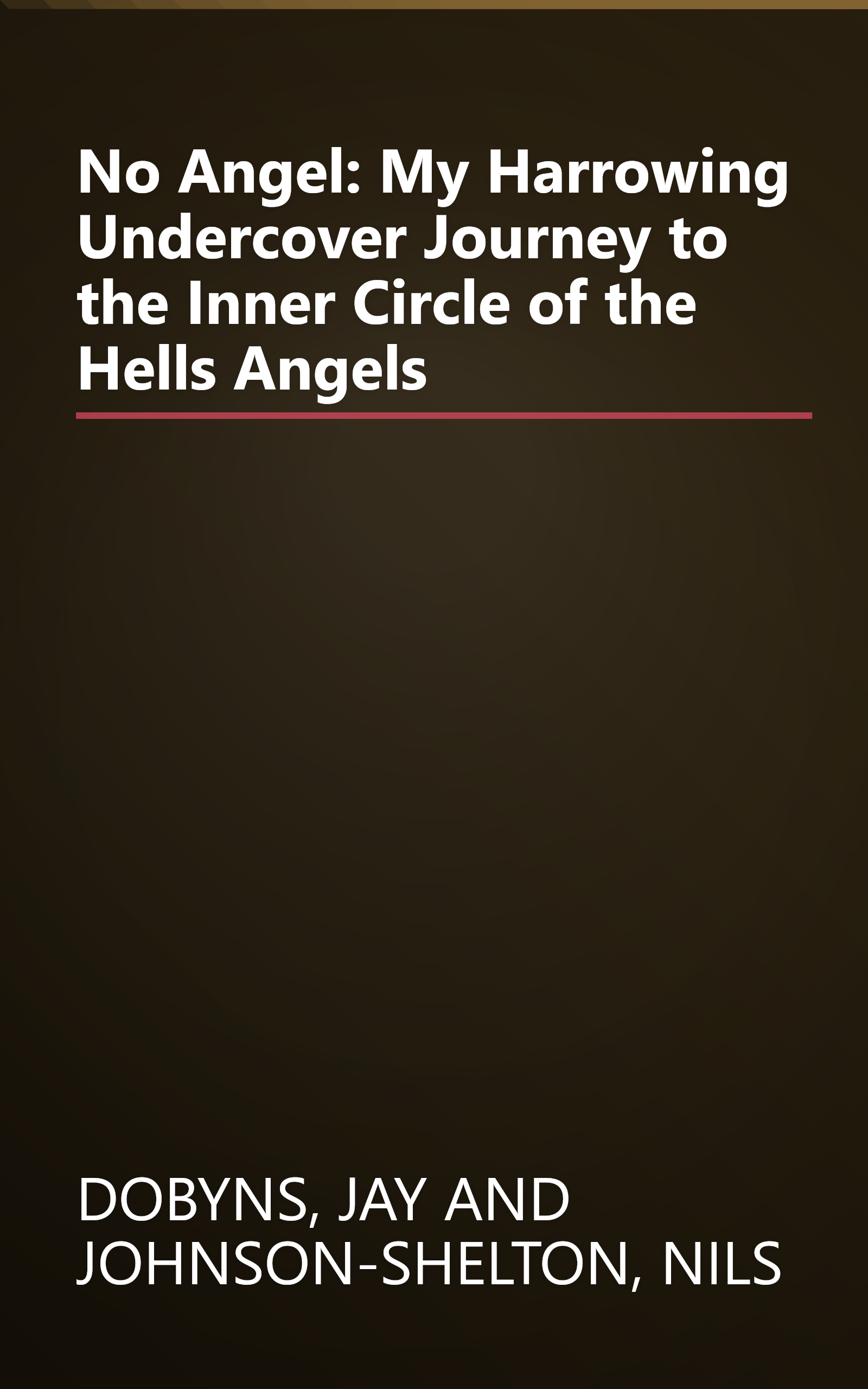 No Angel: My Harrowing Undercover Journey to the Inner Circle of the Hells Angels book cover