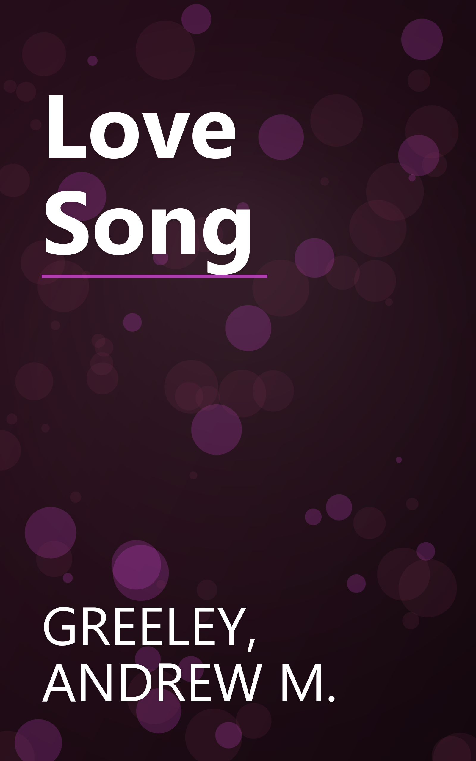 Love Song book cover