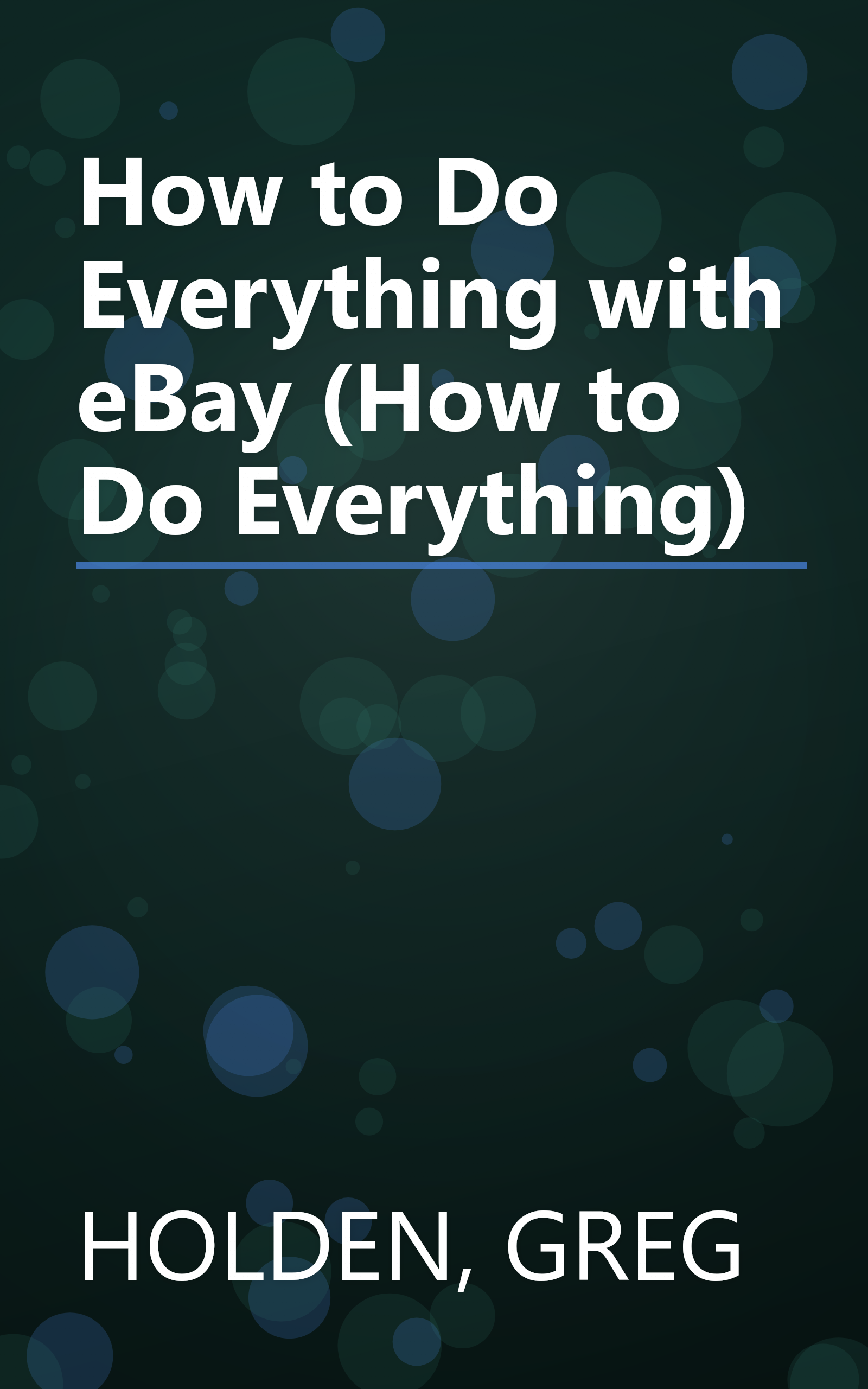 How to Do Everything with eBay (How to Do Everything) book cover
