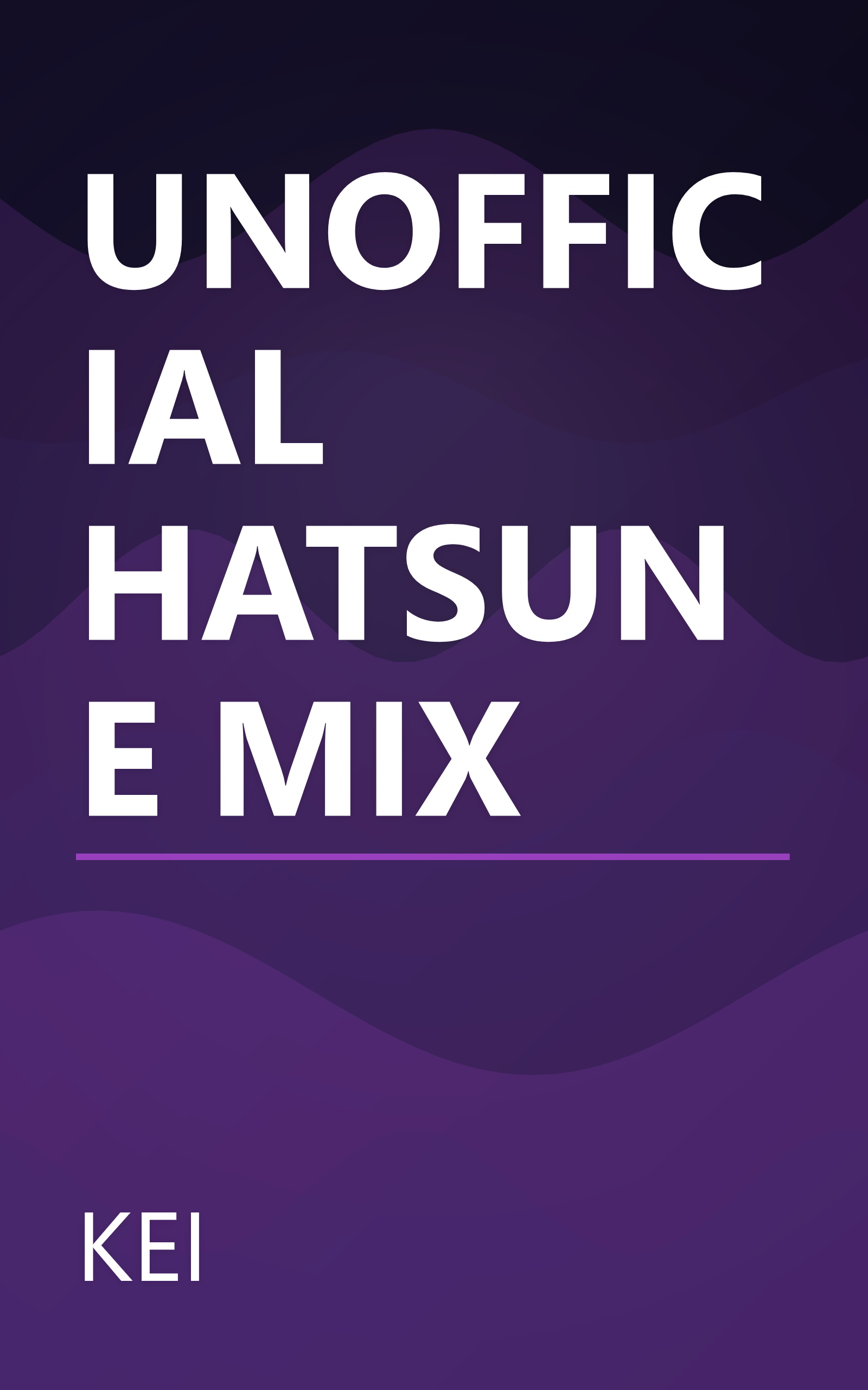 UNOFFICIAL HATSUNE MIX book cover