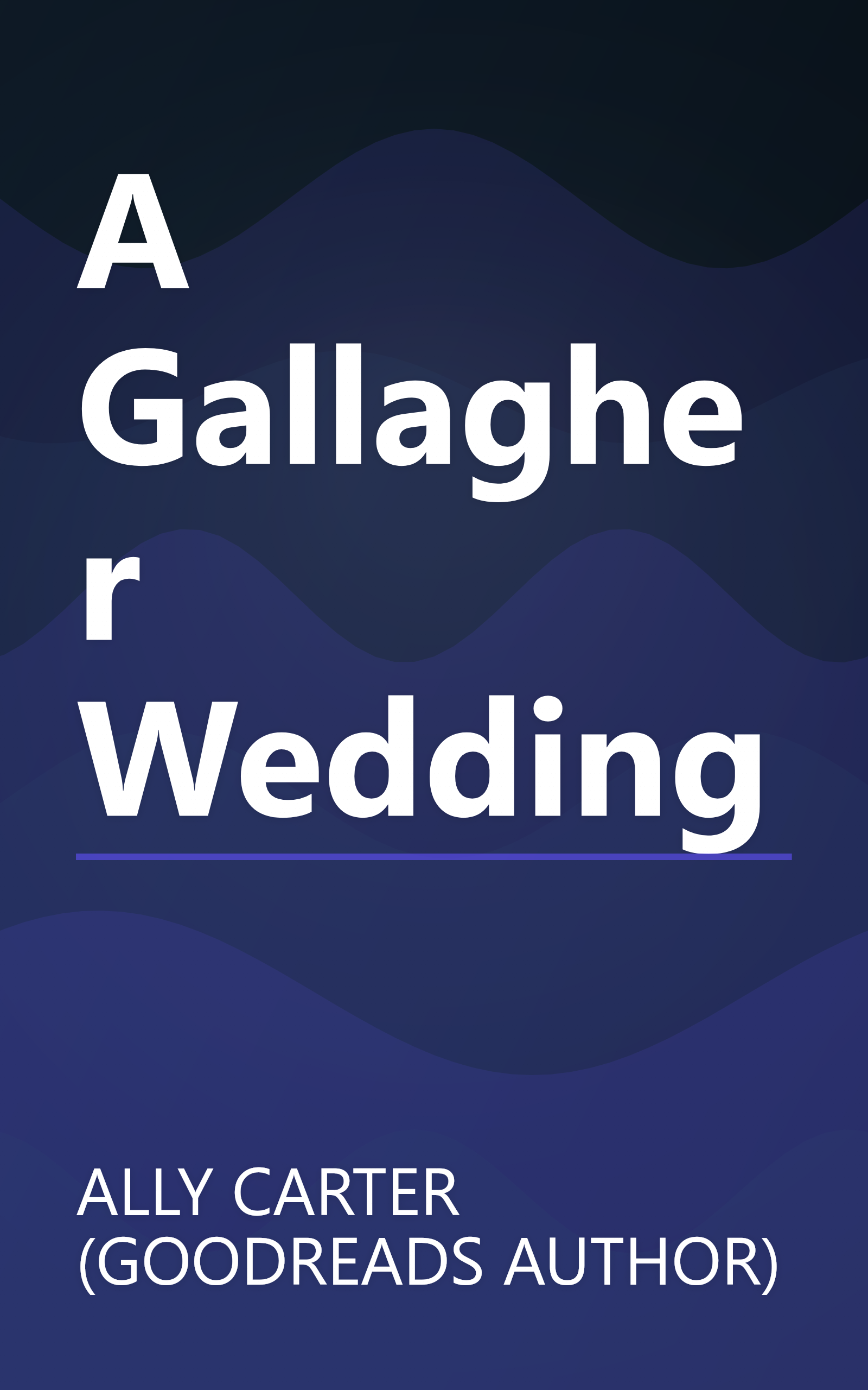 A Gallagher Wedding book cover