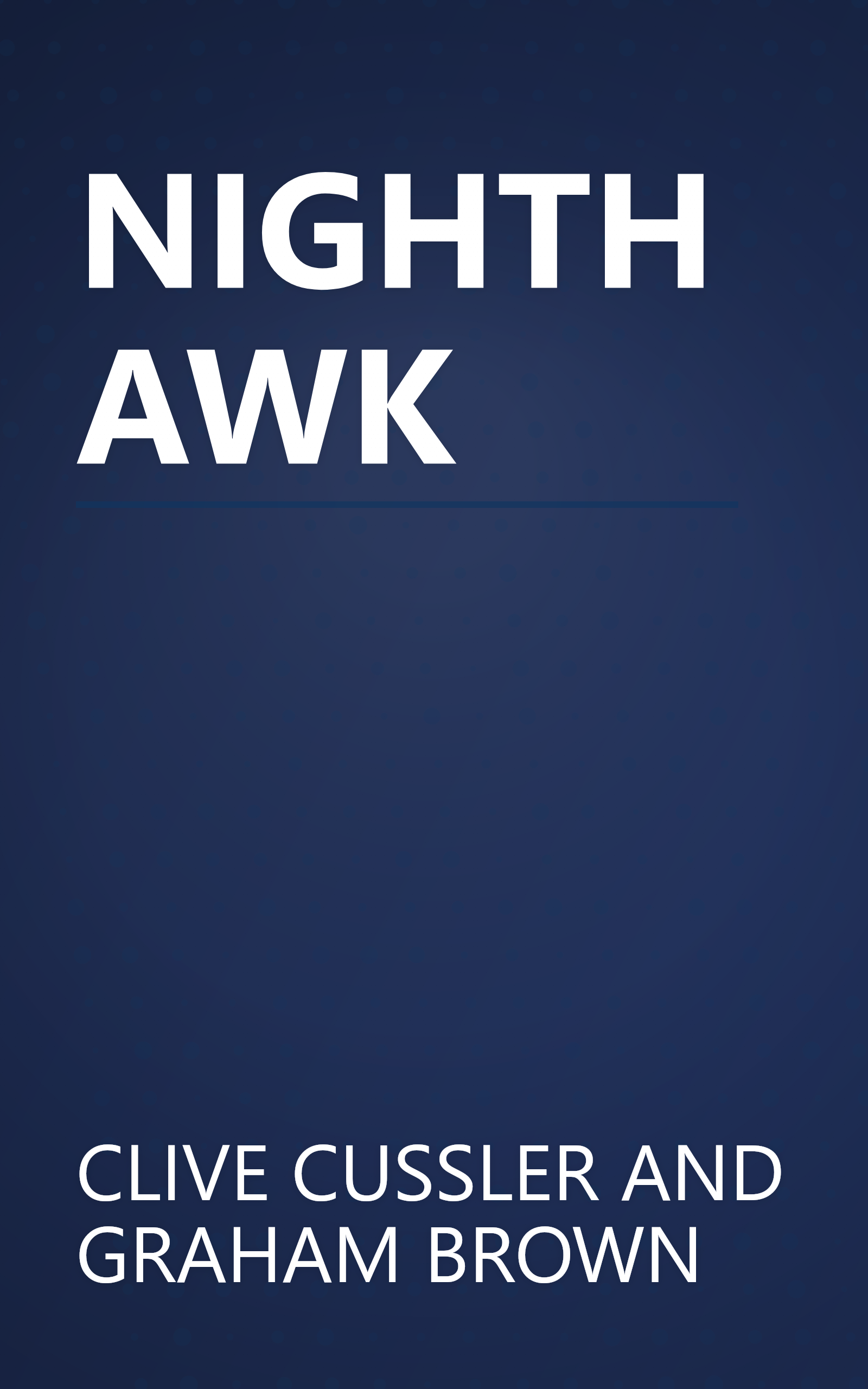 NIGHTHAWK book cover